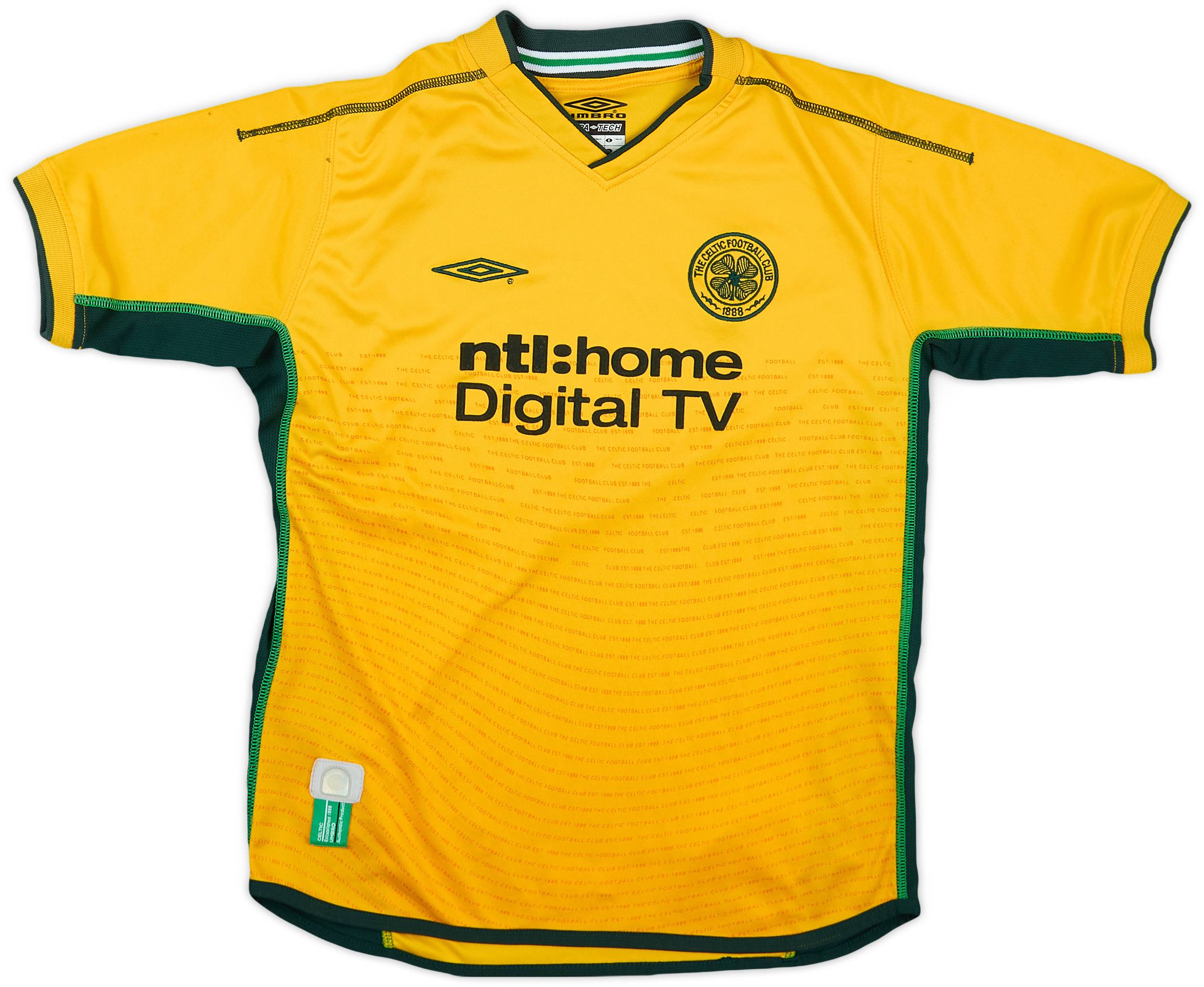 2002-03 Celtic Away Shirt - 4/10 - (M.Boys)