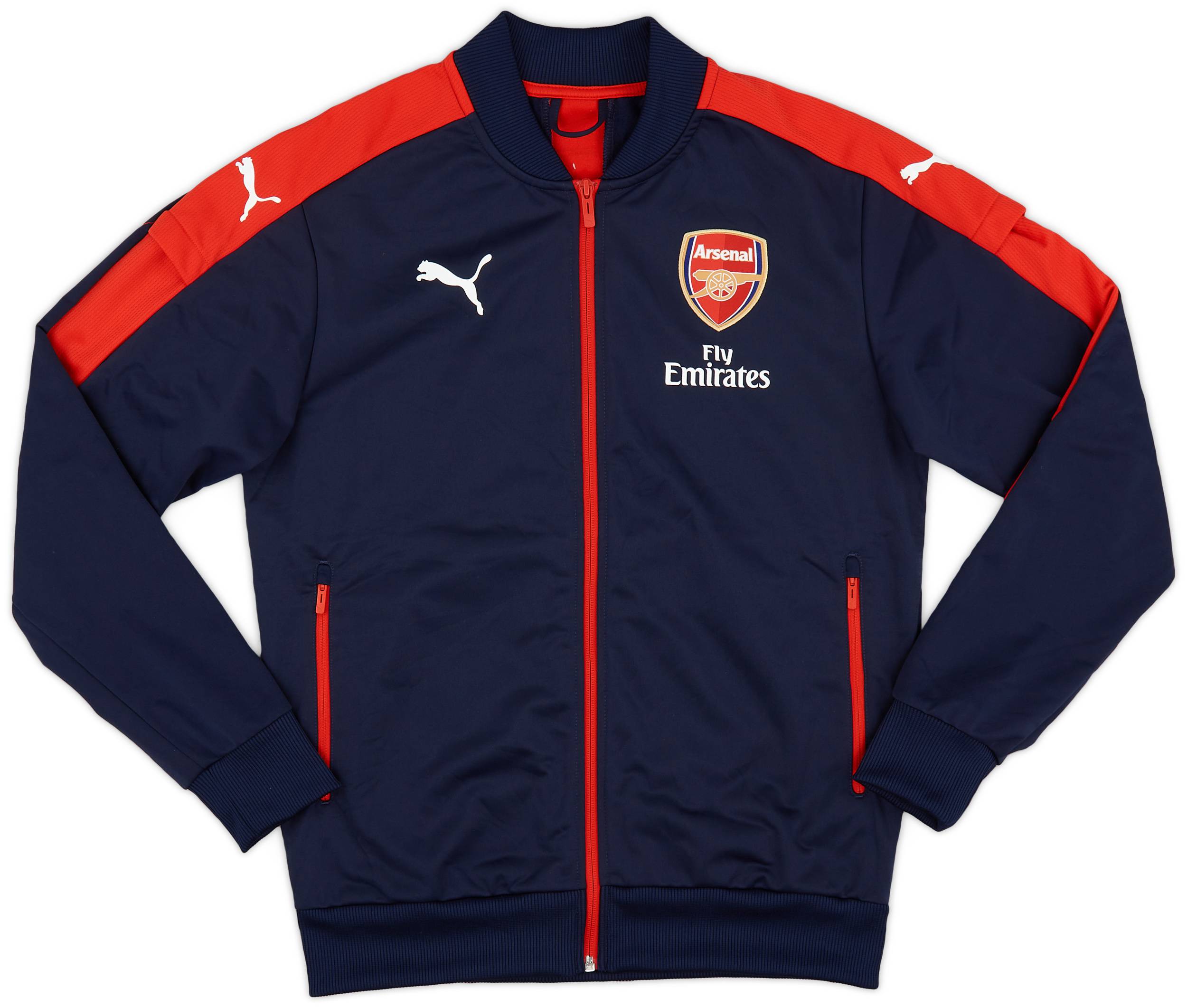 2016-17 Arsenal Puma Track Jacket - 9/10 - (S)