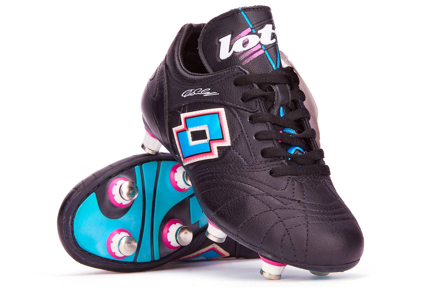 1992 Lotto In Kohler KR Football Boots *In Box* Kids SG 13½