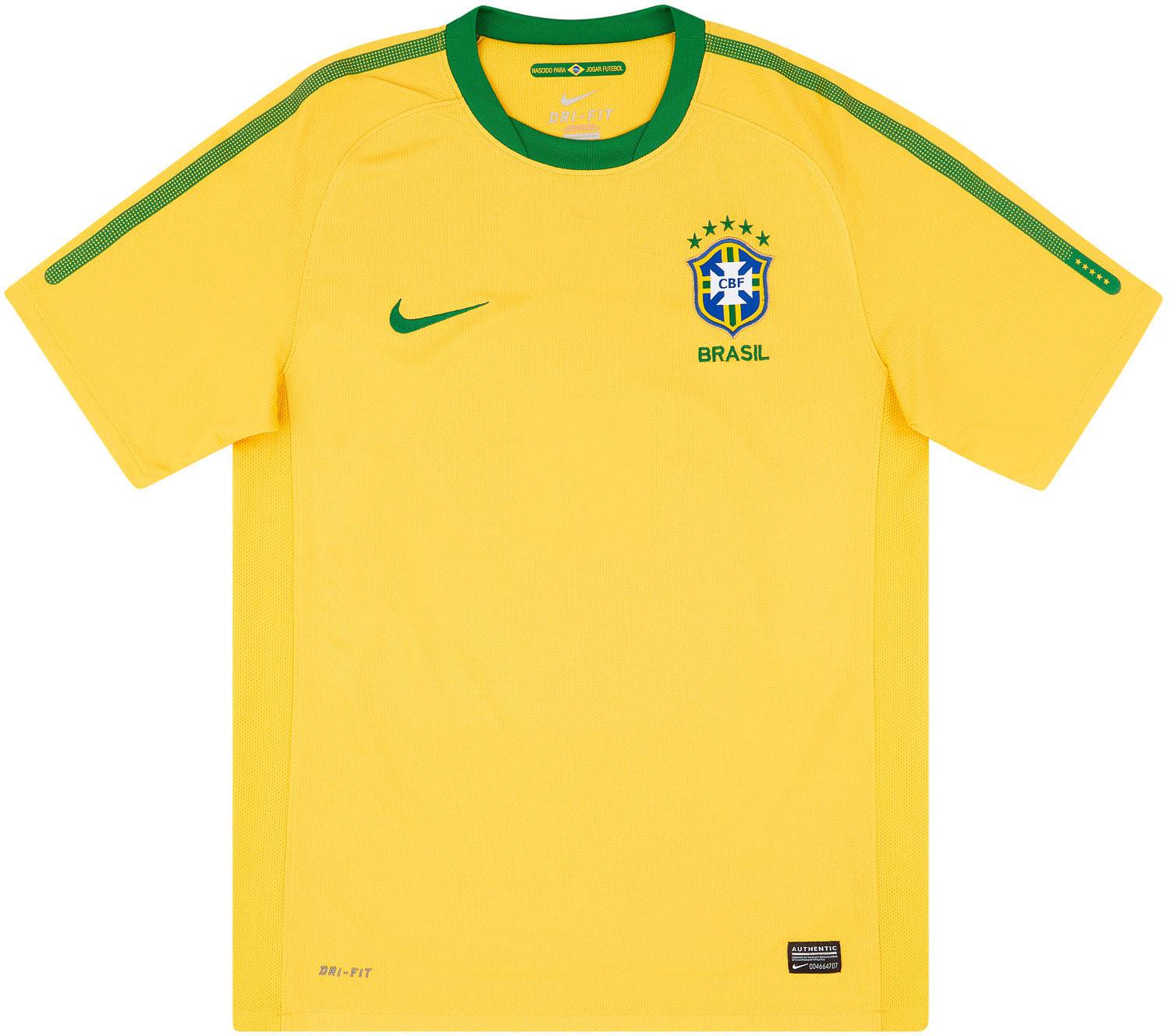 2010-11 Brazil Home Shirt (Excellent - 8/10)