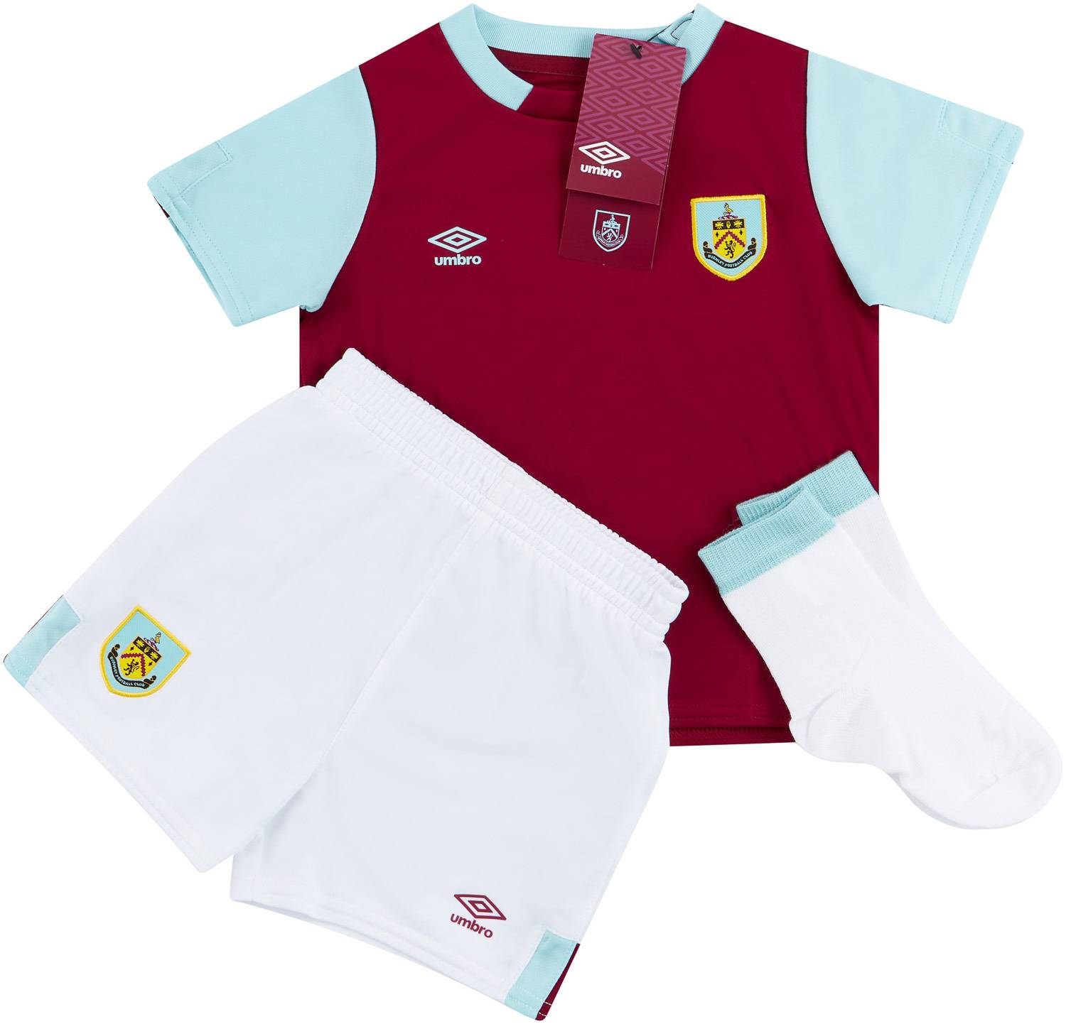 2019-20 Burnley Home Full Kit - NEW - (BABY)