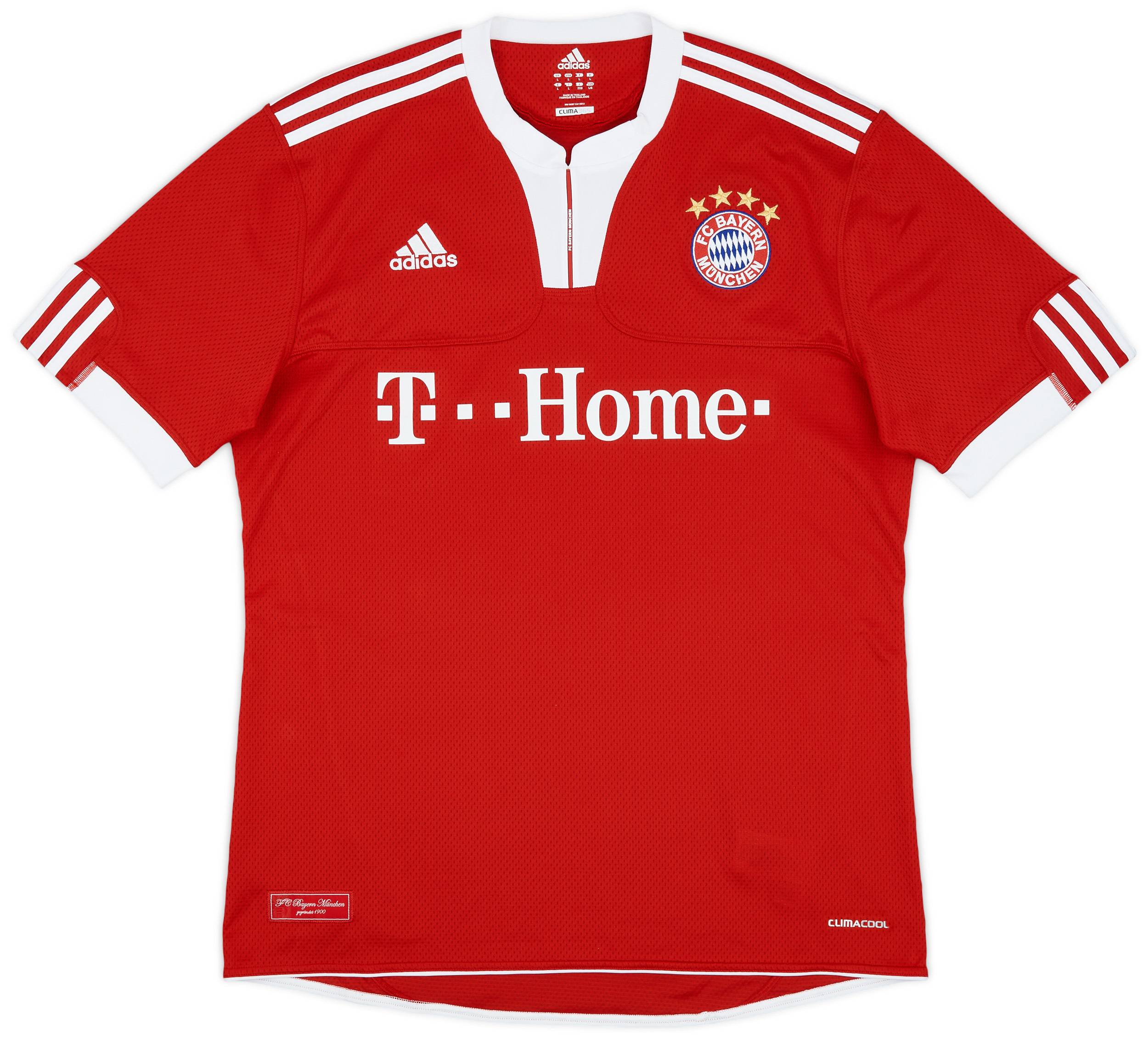 2009-10 Bayern Munich Home Shirt Robben #10