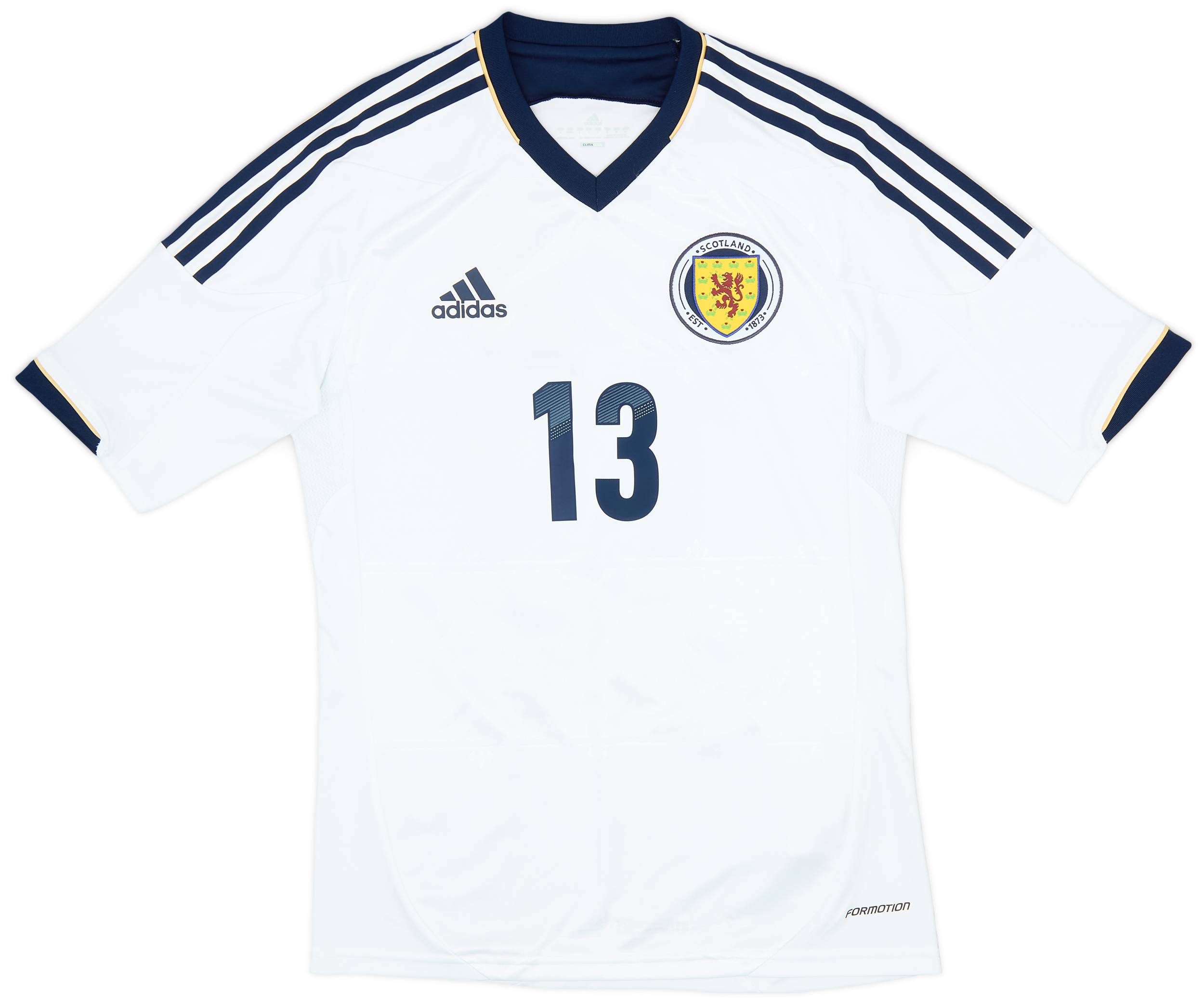 2012-14 Scotland Player Issue Away Shirt #13 - 10/10 - (S)