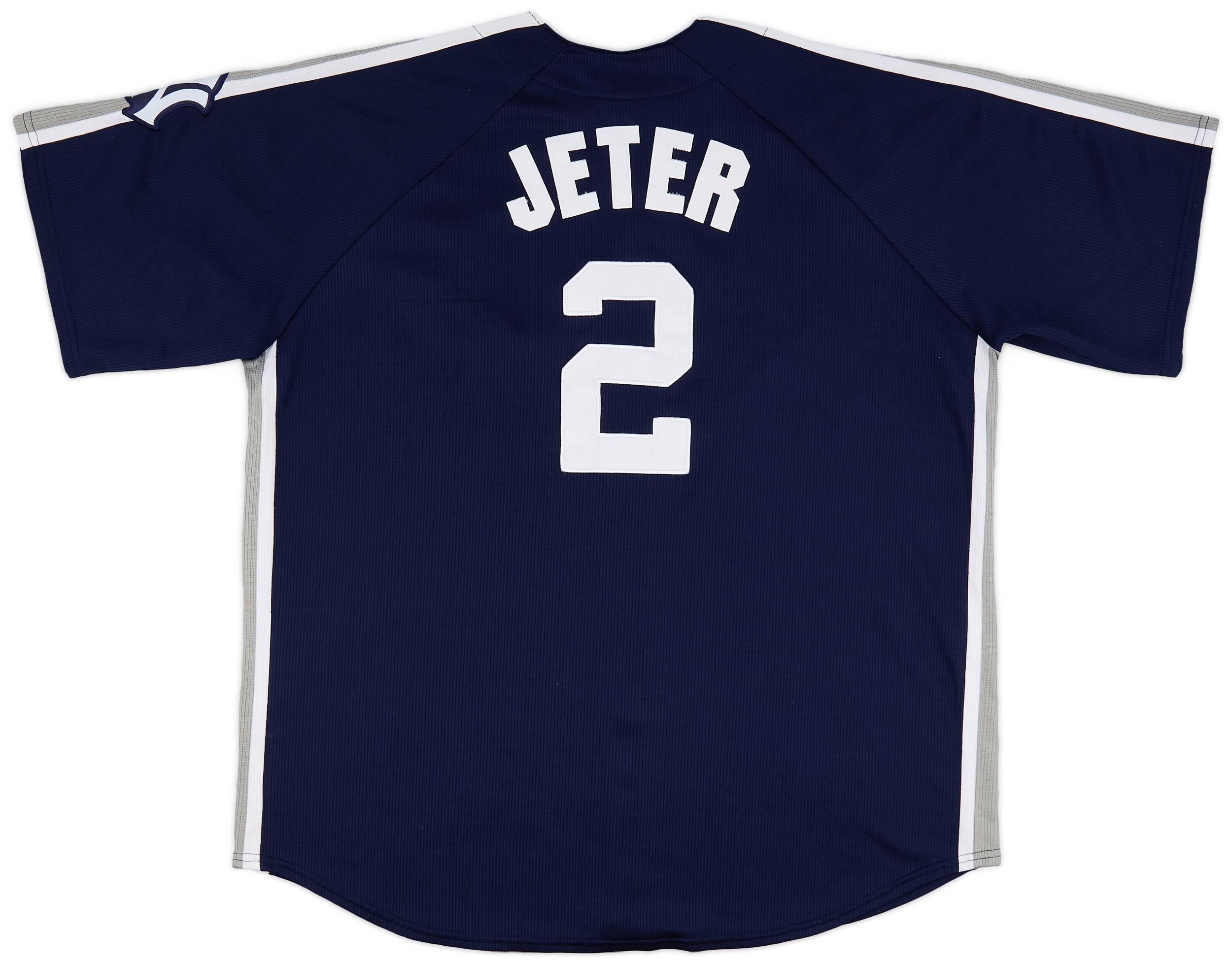 2012 New York Yankees Jeter #2 Majestic Jersey - 7/10 - (XXL)