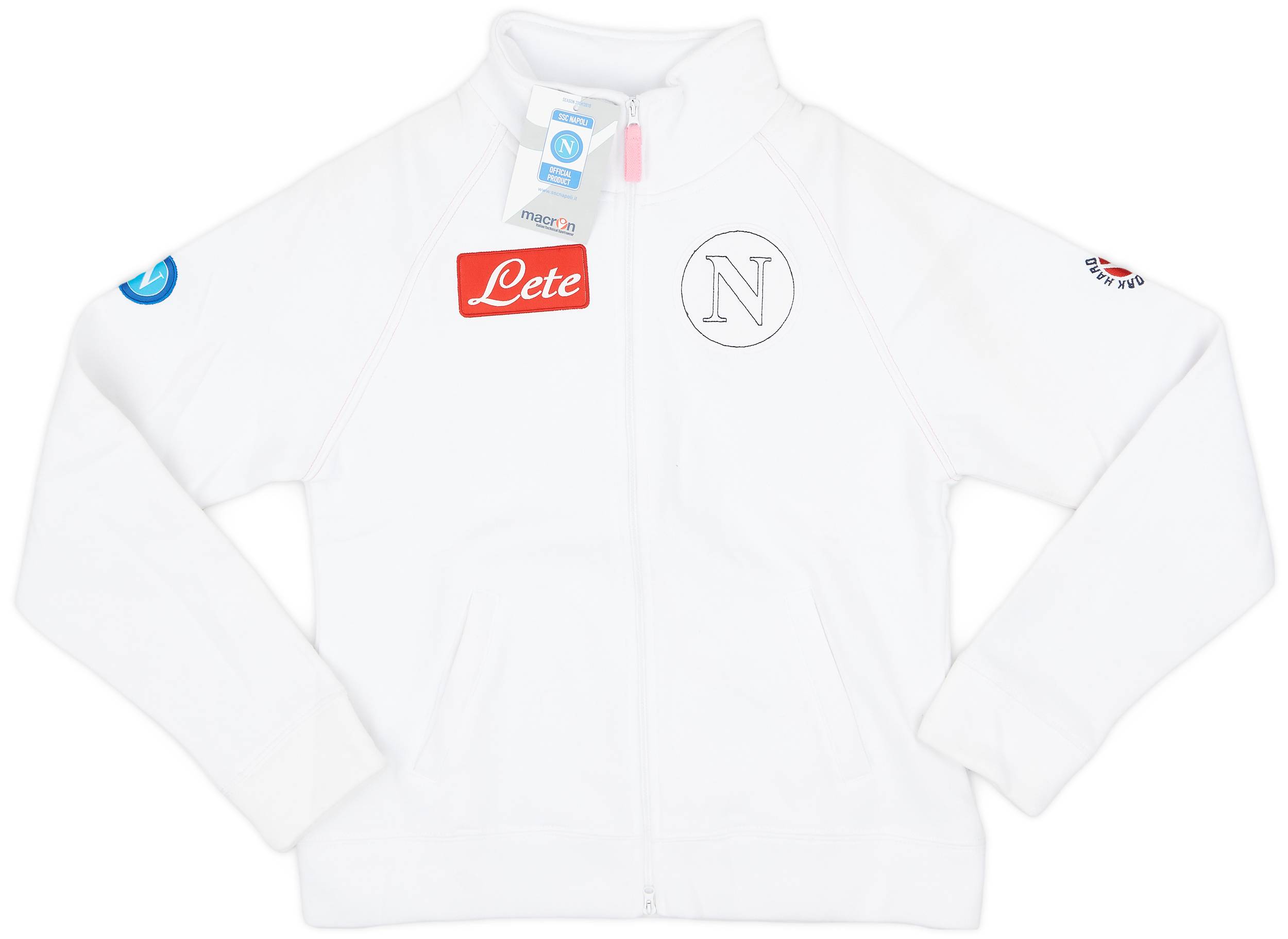 2009-10 Napoli Macron Fleece Jacket (M)