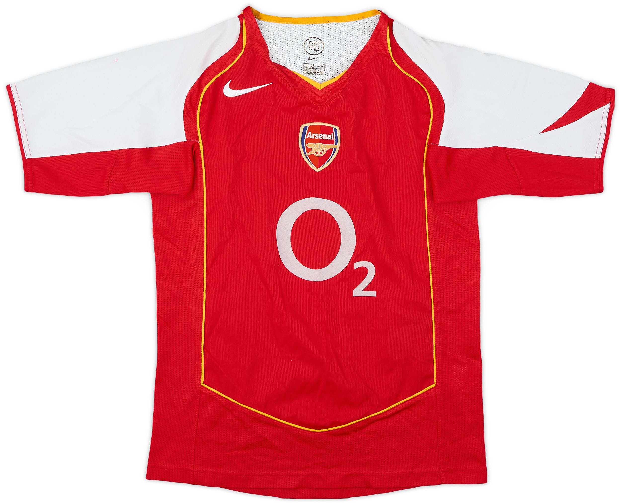 2004-05 Arsenal Home Shirt - 7/10 - (L.Boys)