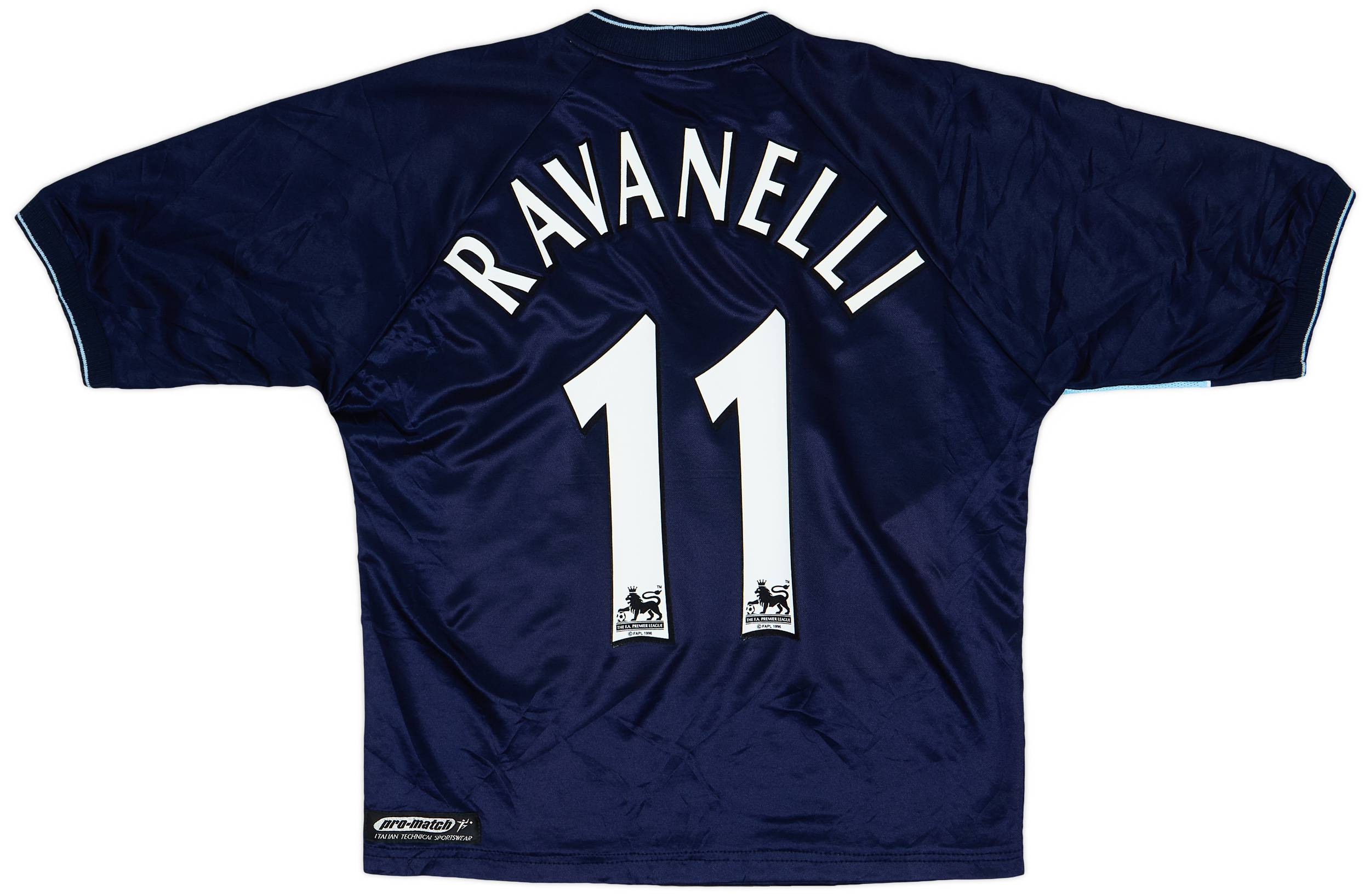 2001-02 Derby County Away Shirt Ravanelli #11 - 9/10 - (L)