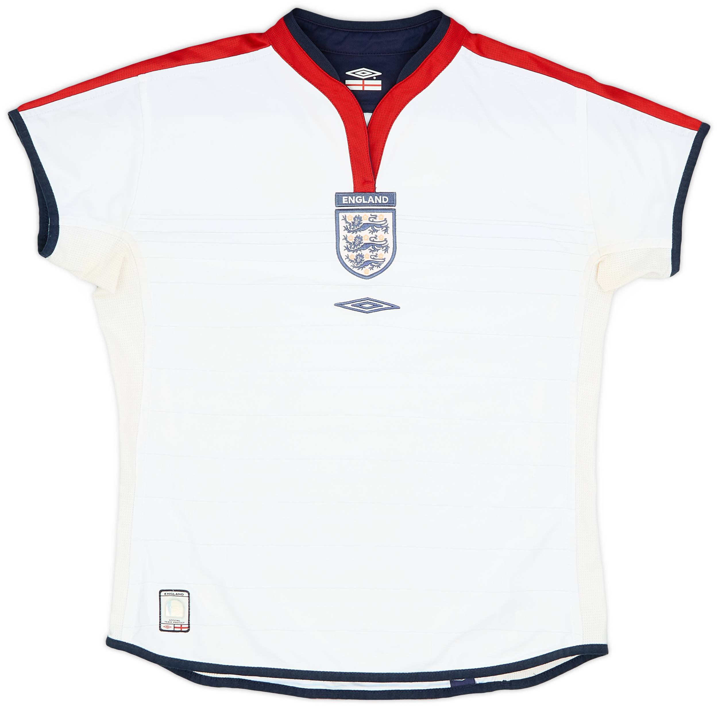 2003-05 England Home Shirt - 6/10 - (Women's M)