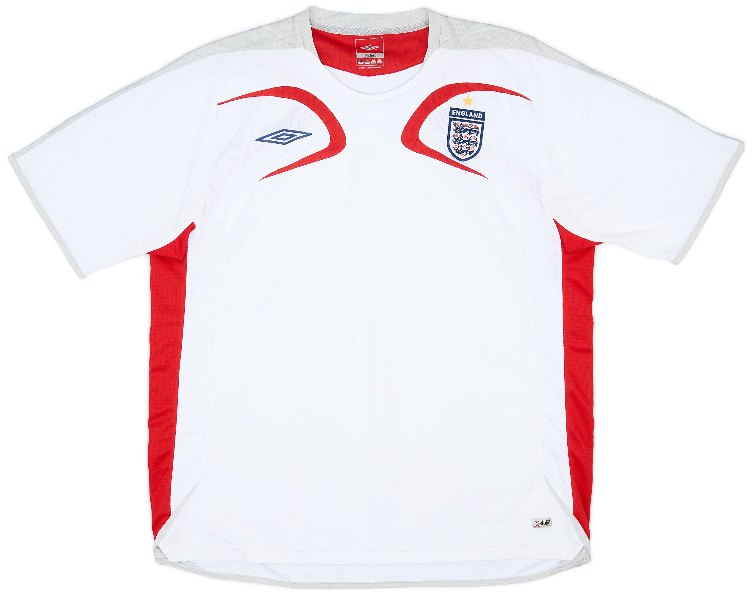 2005-06 England Umbro Training Shirt - 8/10 - (XXL)