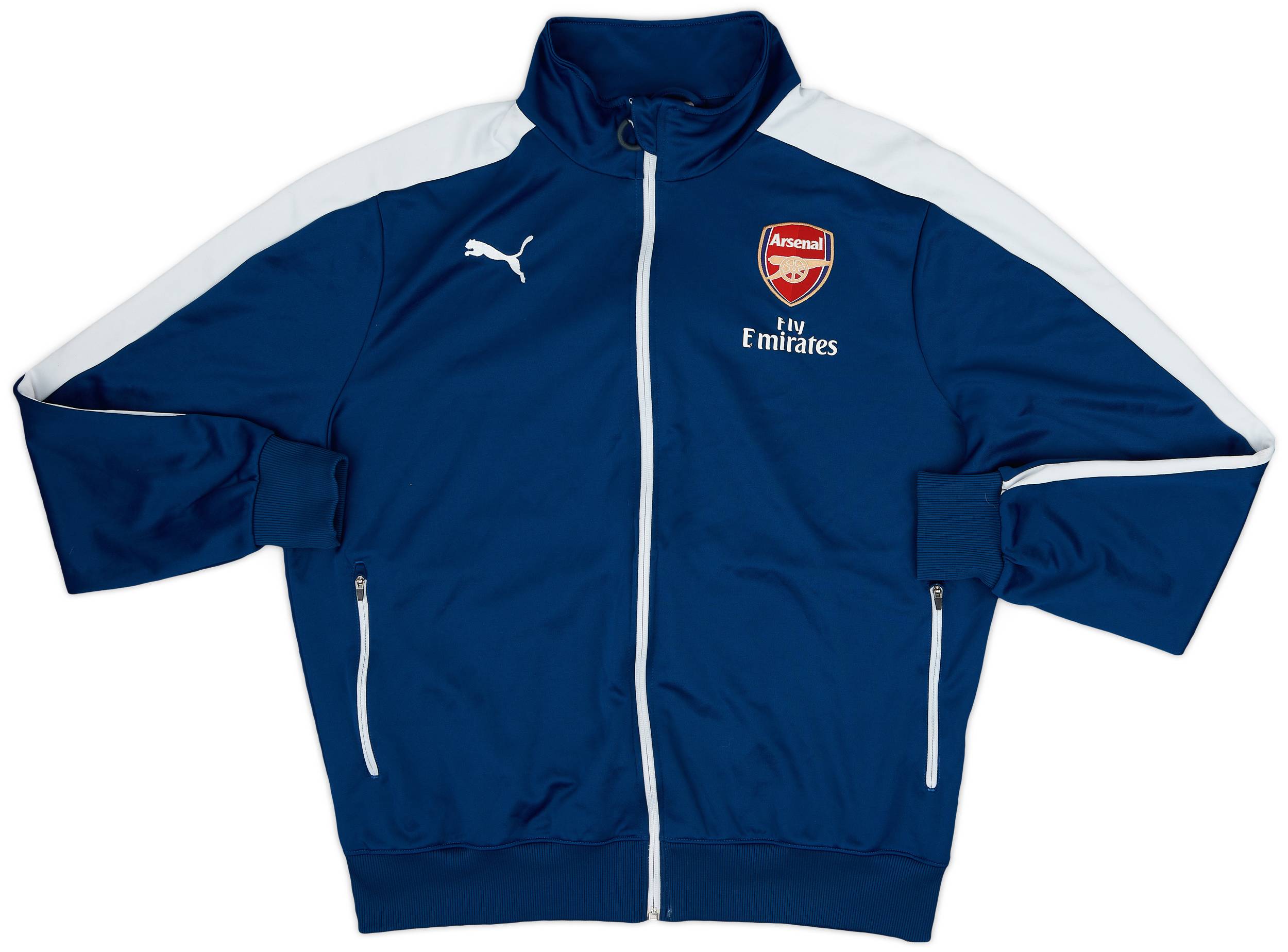 2014-15 Arsenal Puma Track Jacket - 7/10 - (XL)