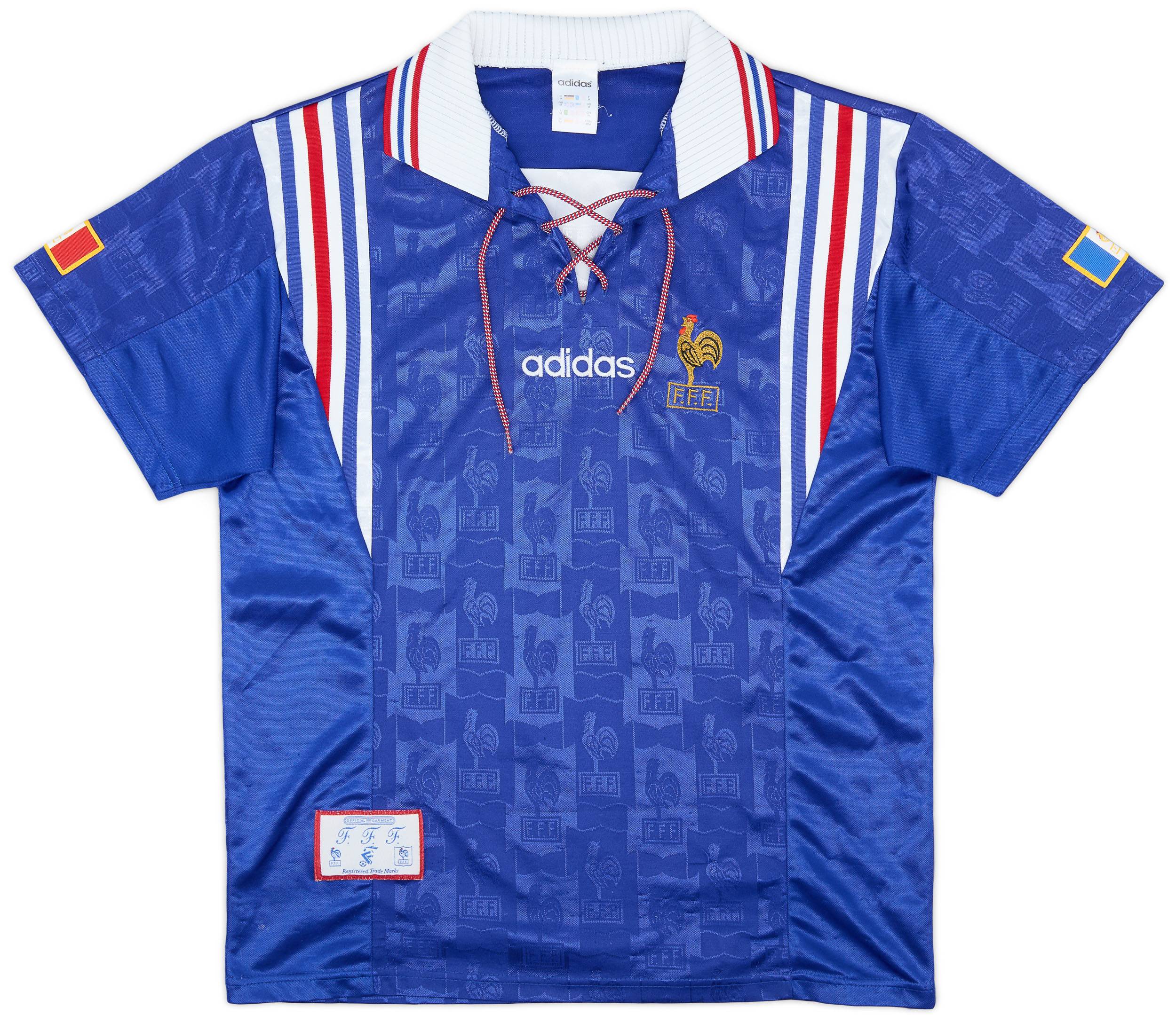 1996-98 France Home Shirt - 8/10 - (M)