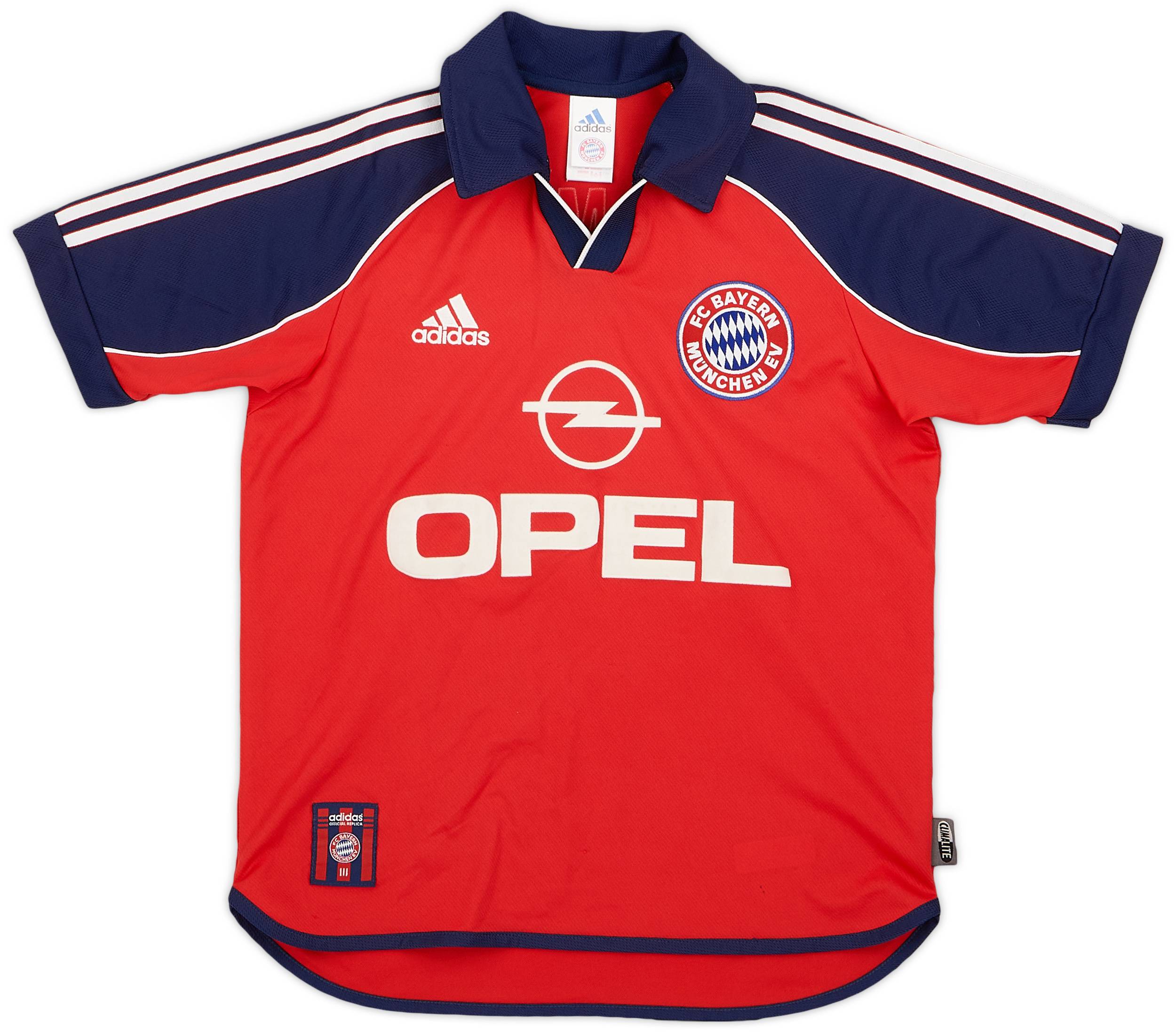 1999-01 Bayern Munich Home Shirt - 9/10 - (Y)