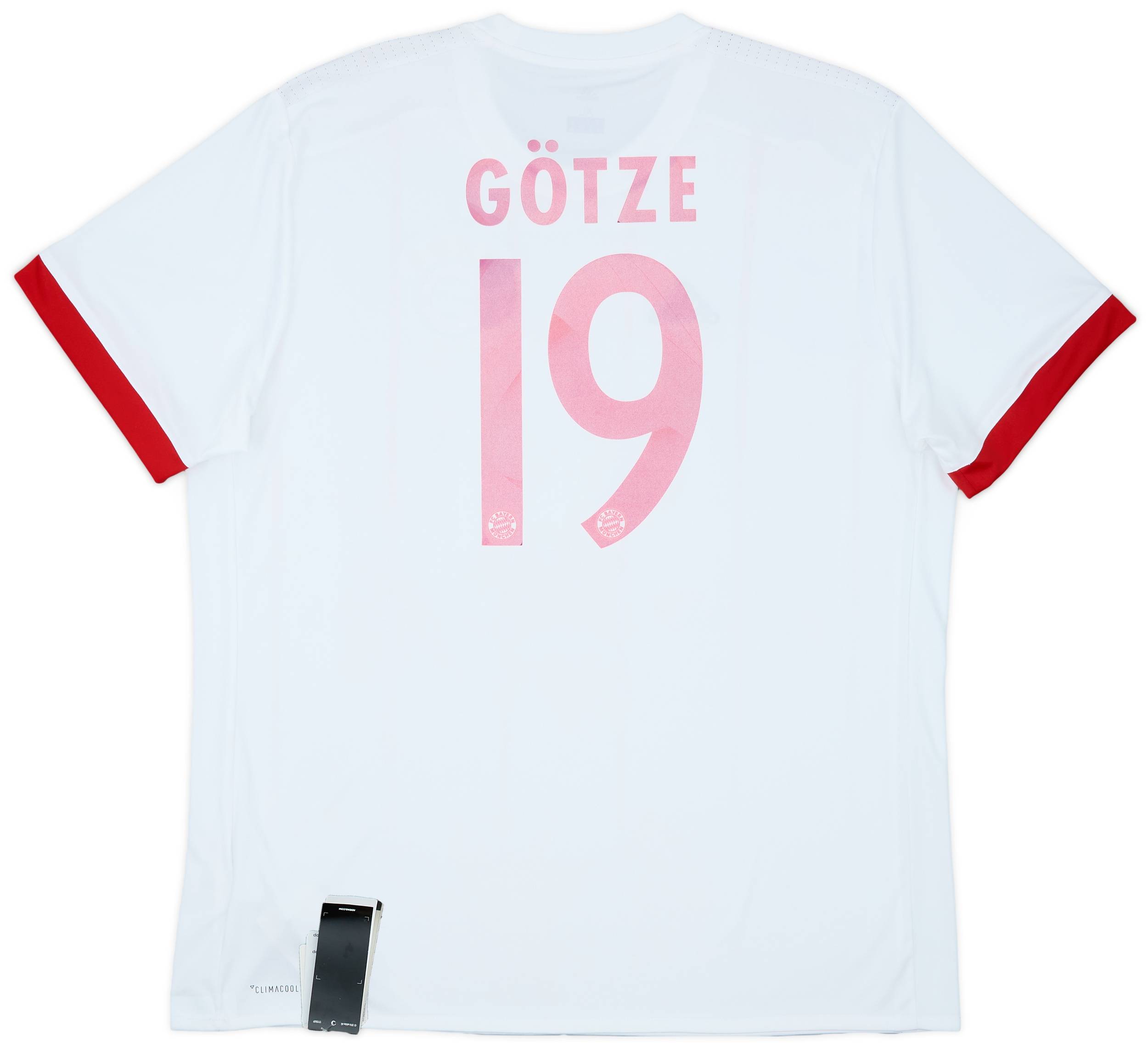 2017-18 Bayern Munich European Third Shirt Gotze #19 (XL)