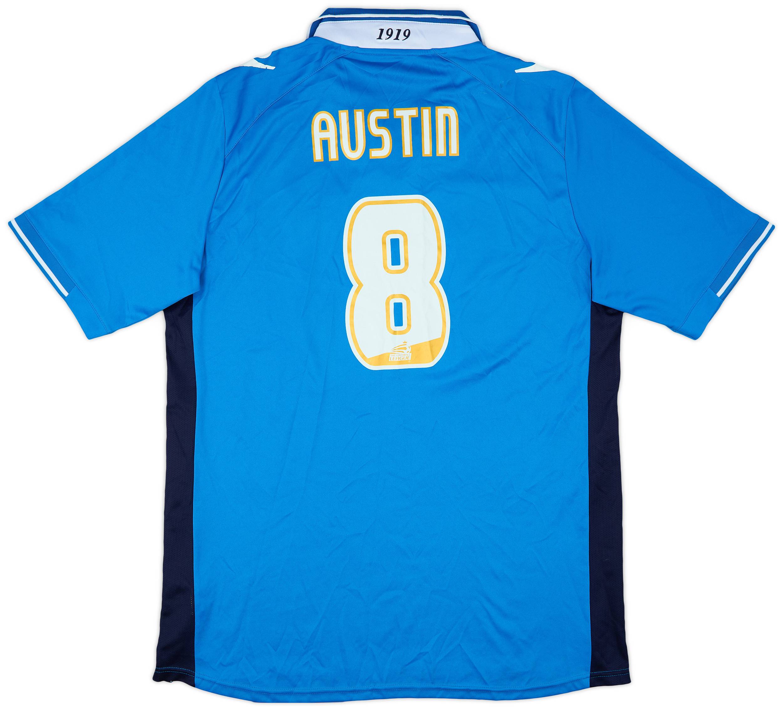2012-14 Leeds United Away Shirt Austin #8 - 6/10 - (XL)