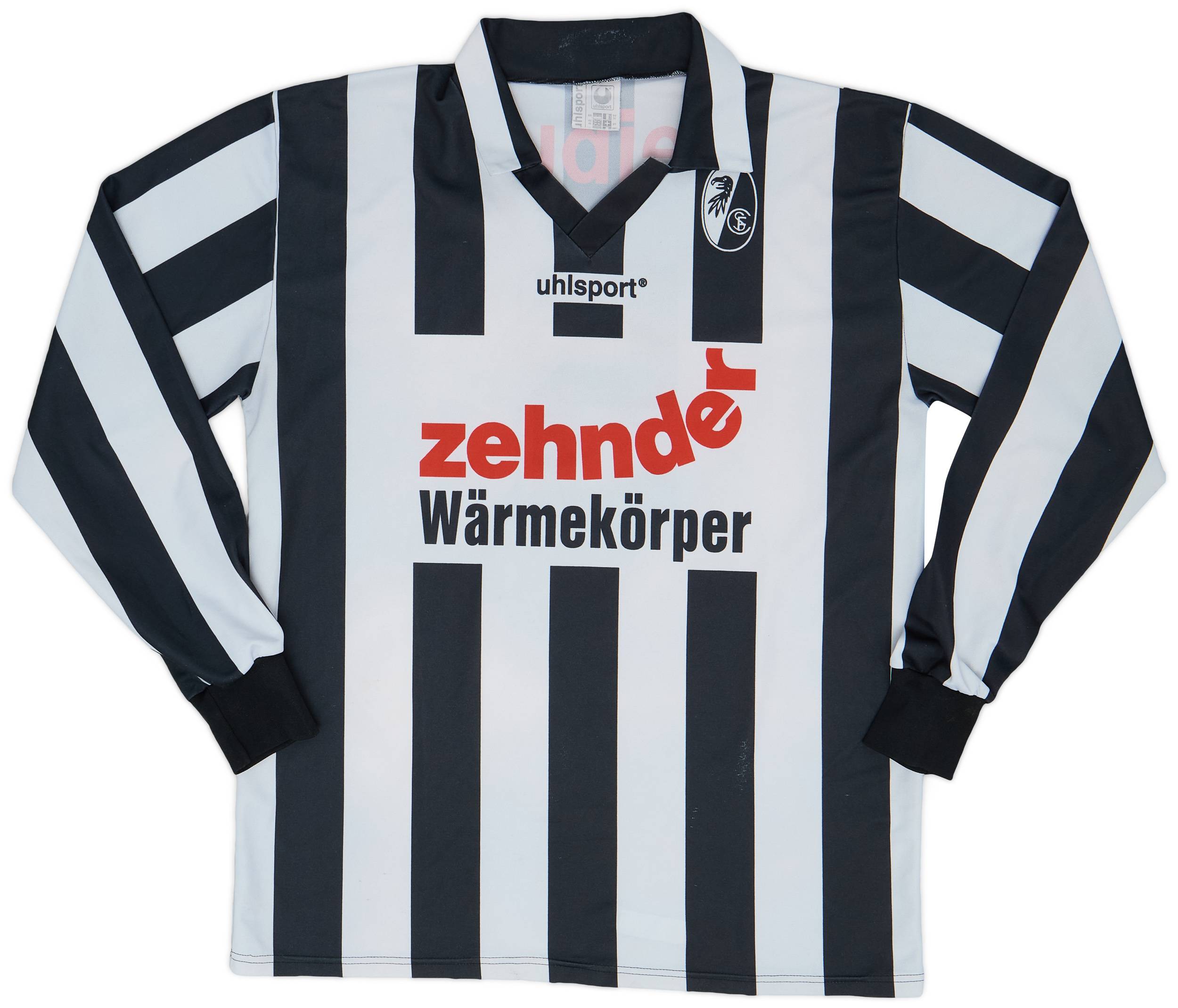 1994-95 Freiburg Away L/S Shirt #5 - 6/10 - (XL)