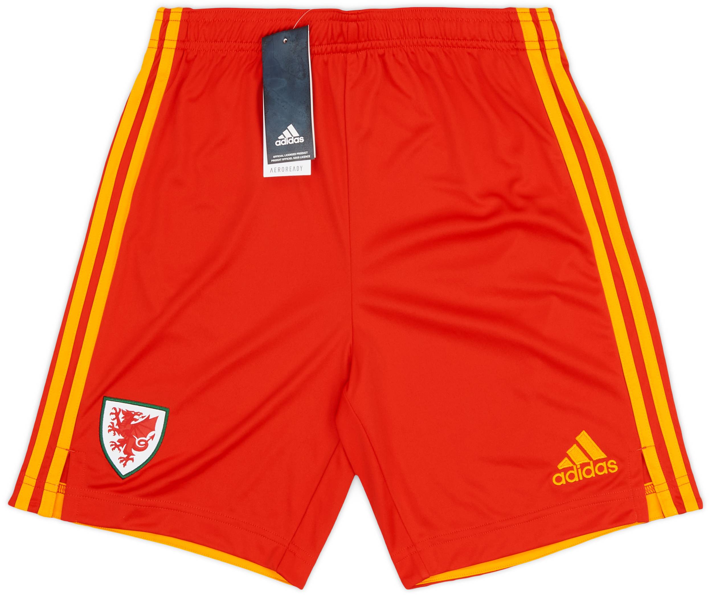 2020-21 Wales Home Shorts (KIDS)
