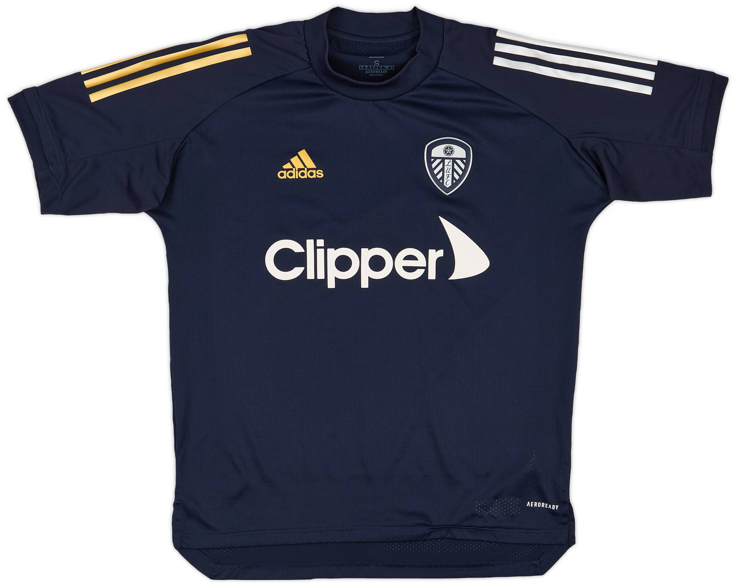 2020-21 Leeds adidas Training Shirt - 8/10 - (S)