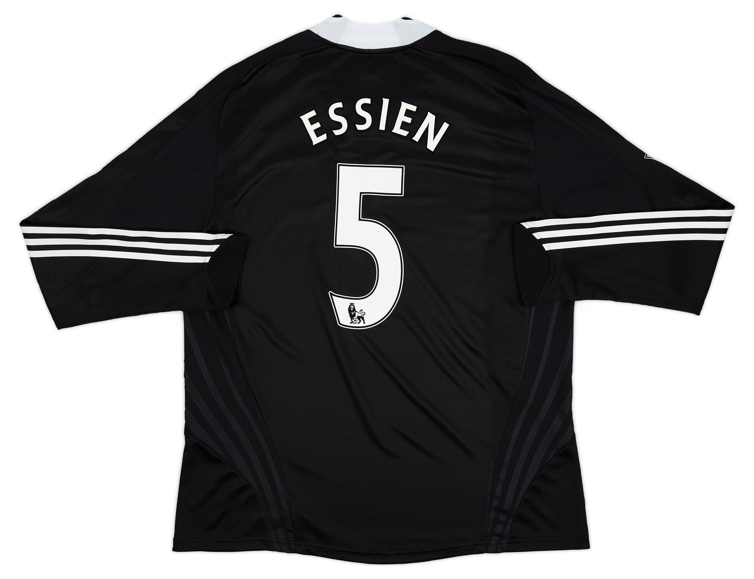 2008-09 Chelsea Authentic Away L/S Shirt Essien #5 - Excellent 9/10 - (XXL)