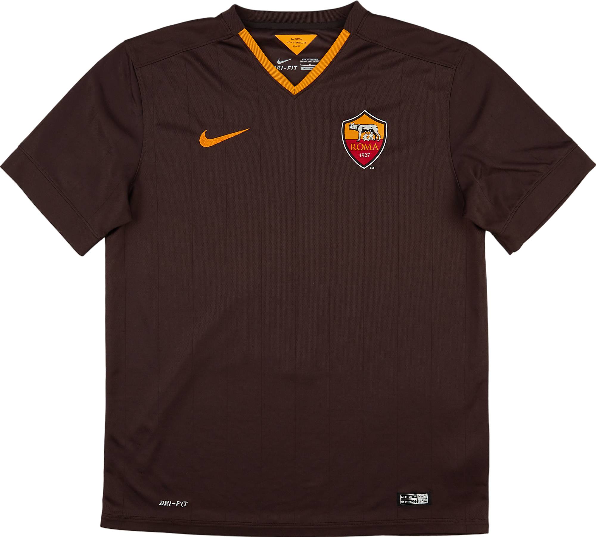 2014-15 Roma Third Shirt - Very Good 6/10 - (L)