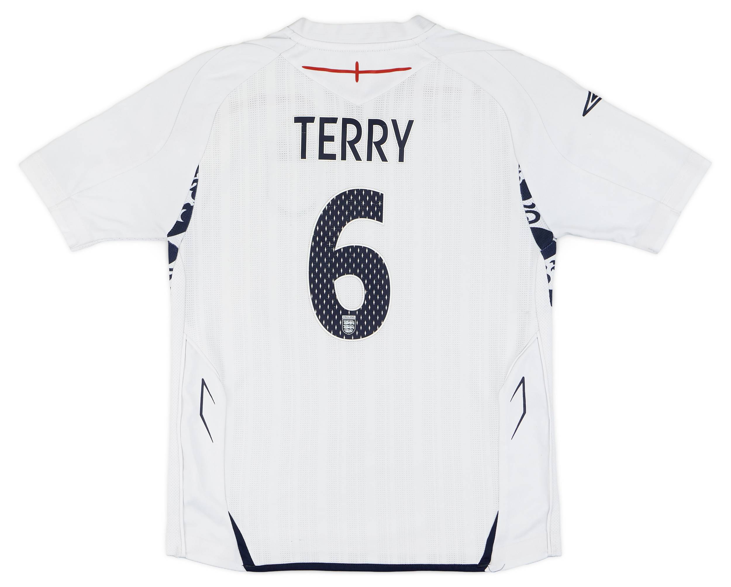 2007-09 England Home Shirt Terry #6 - 5/10 - (S.Boys)