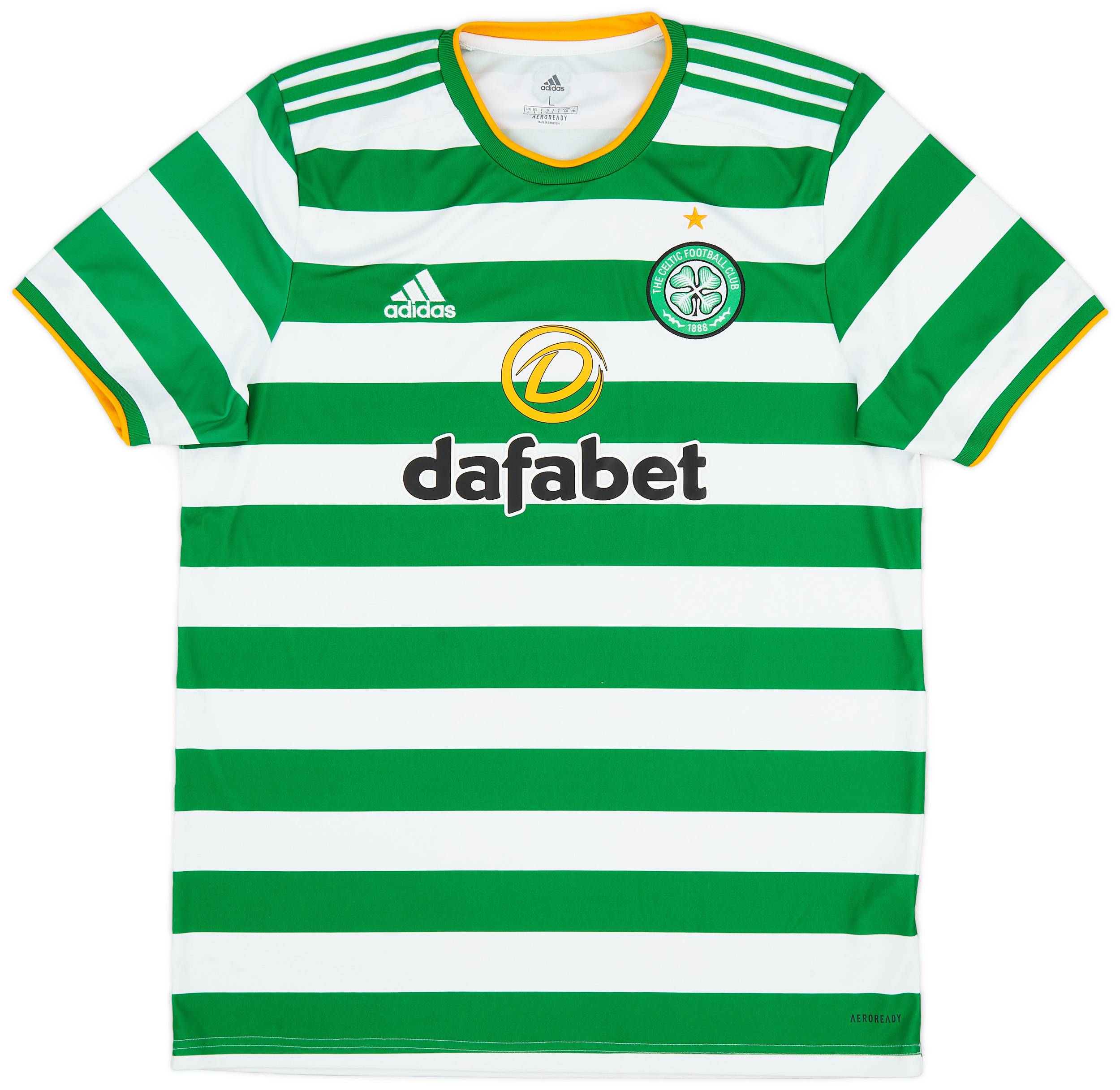 2020-21 Celtic Home Shirt - 6/10 - (L)