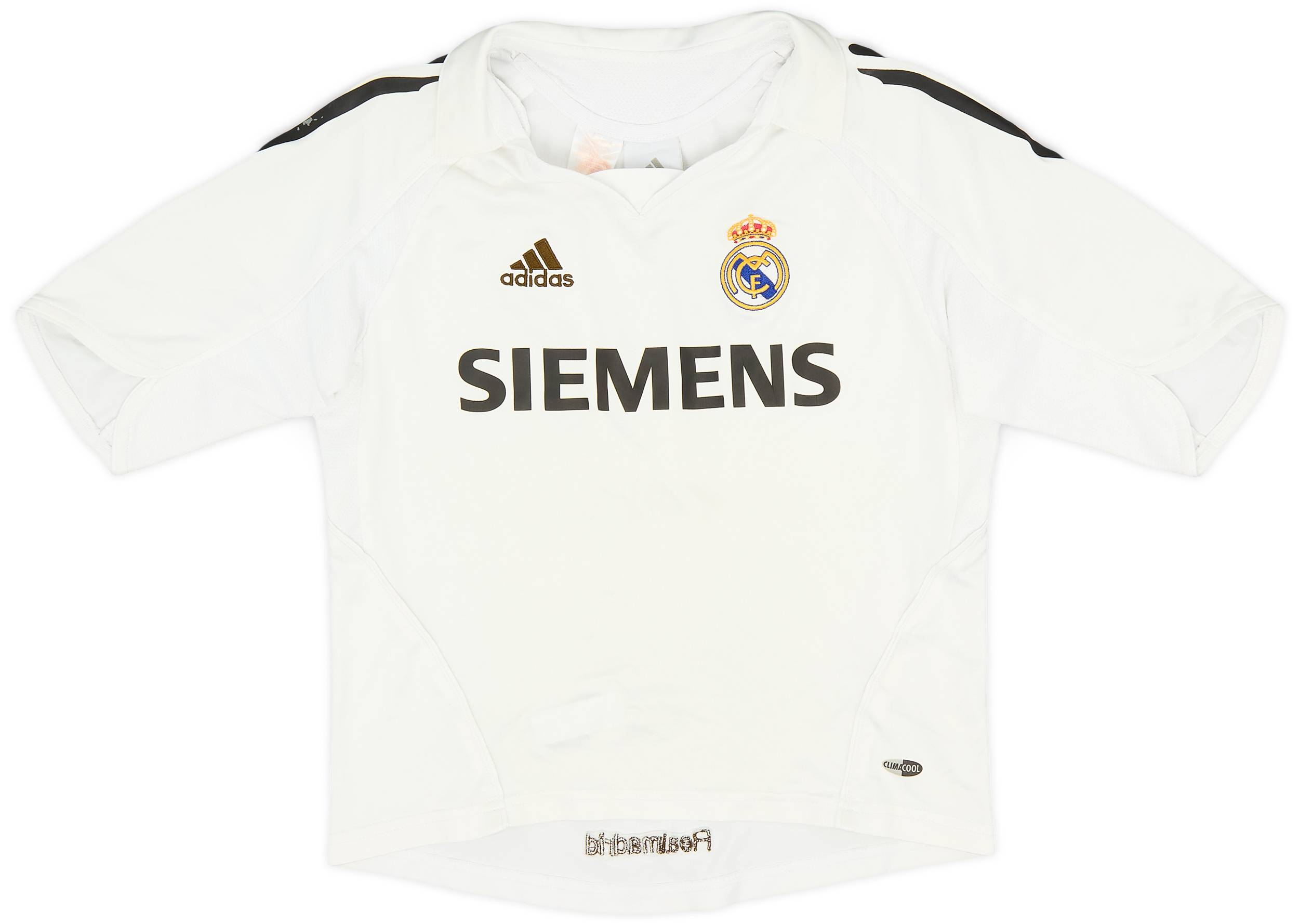 2005-06 Real Madrid Home Shirt - 6/10 - (XS.Boys)
