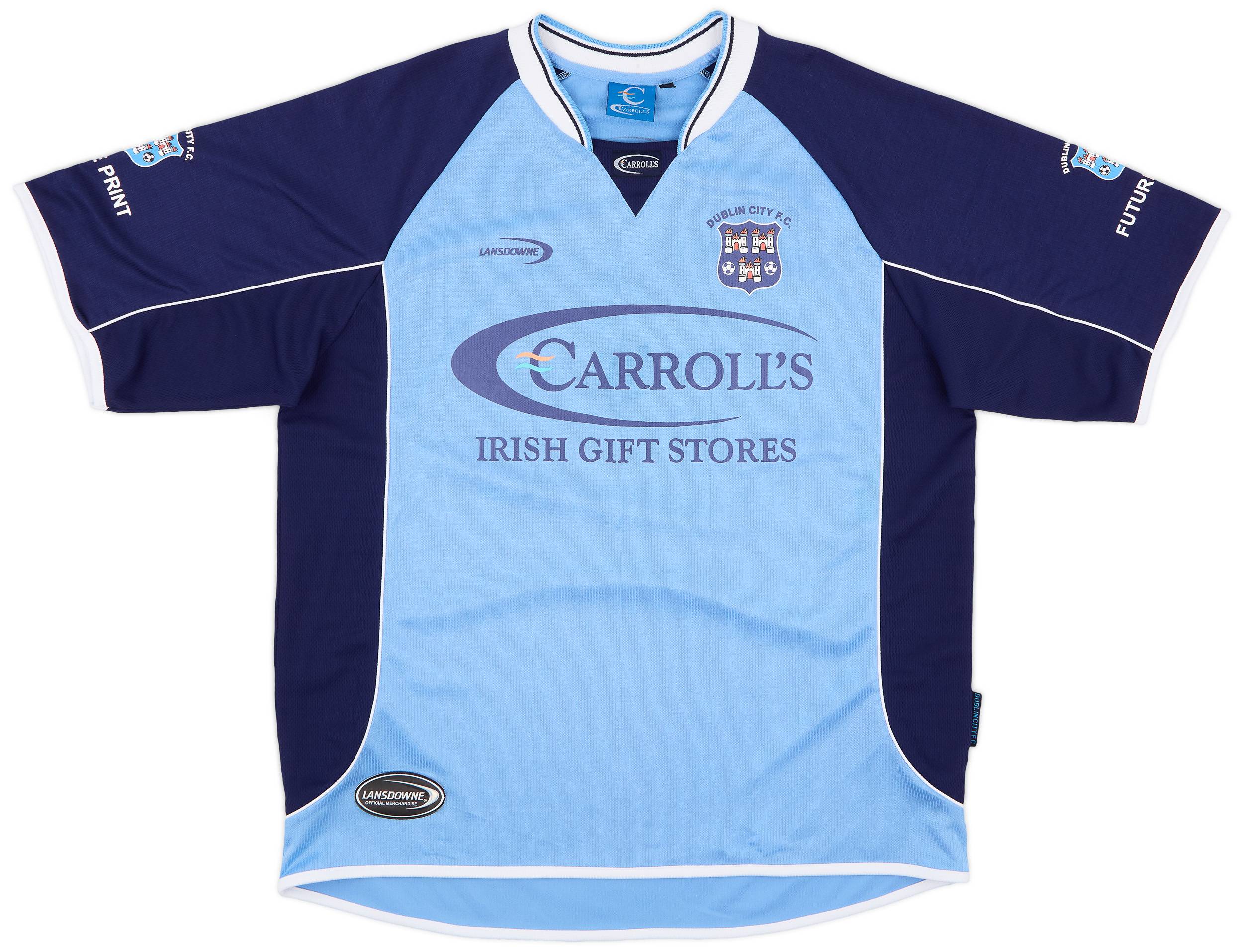 2003-04 Dublin City Home Shirt - 9/10 - (XL)