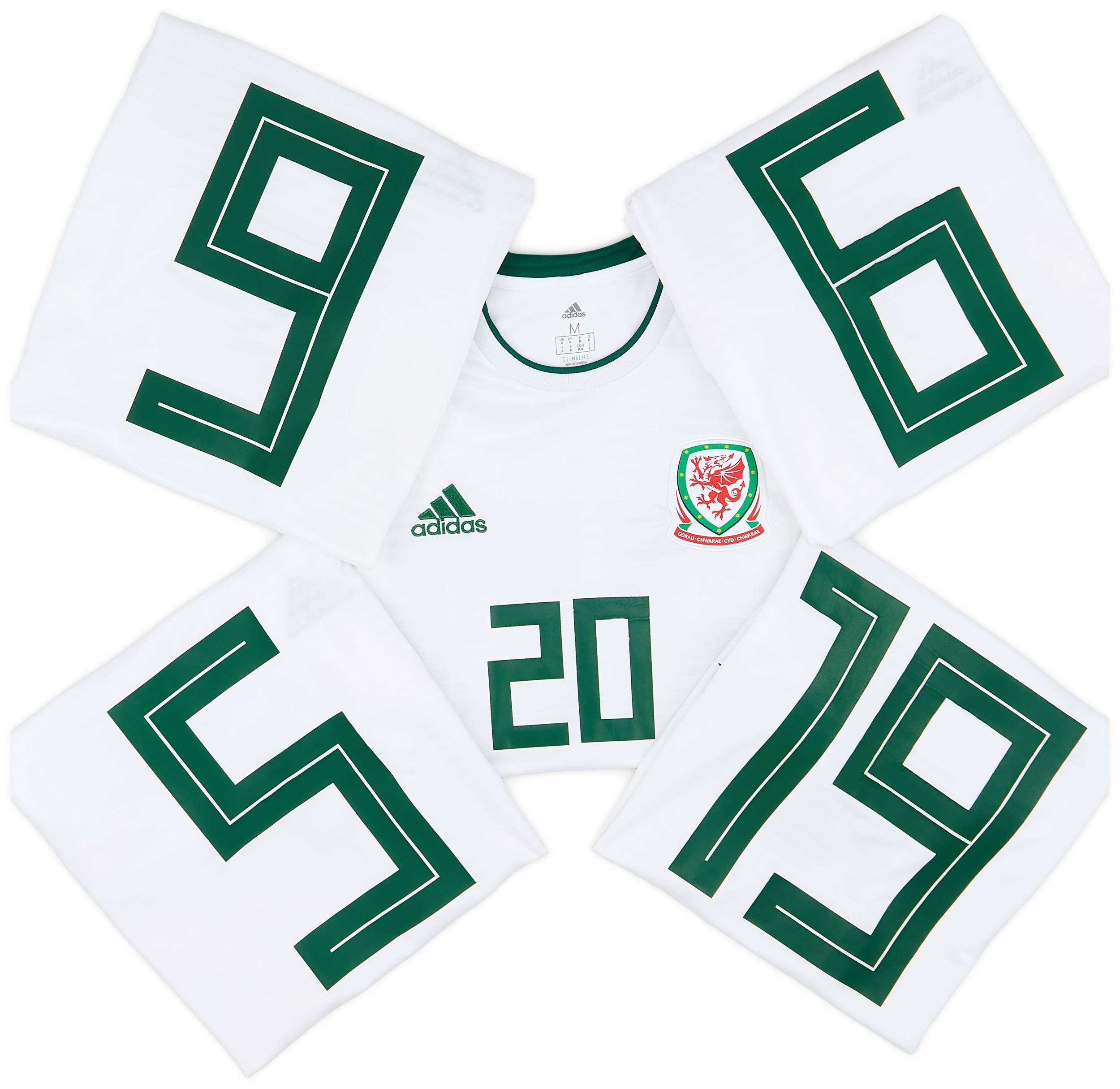 2018-19 Wales Player Issue Away Shirt # - 7/10 - (M)