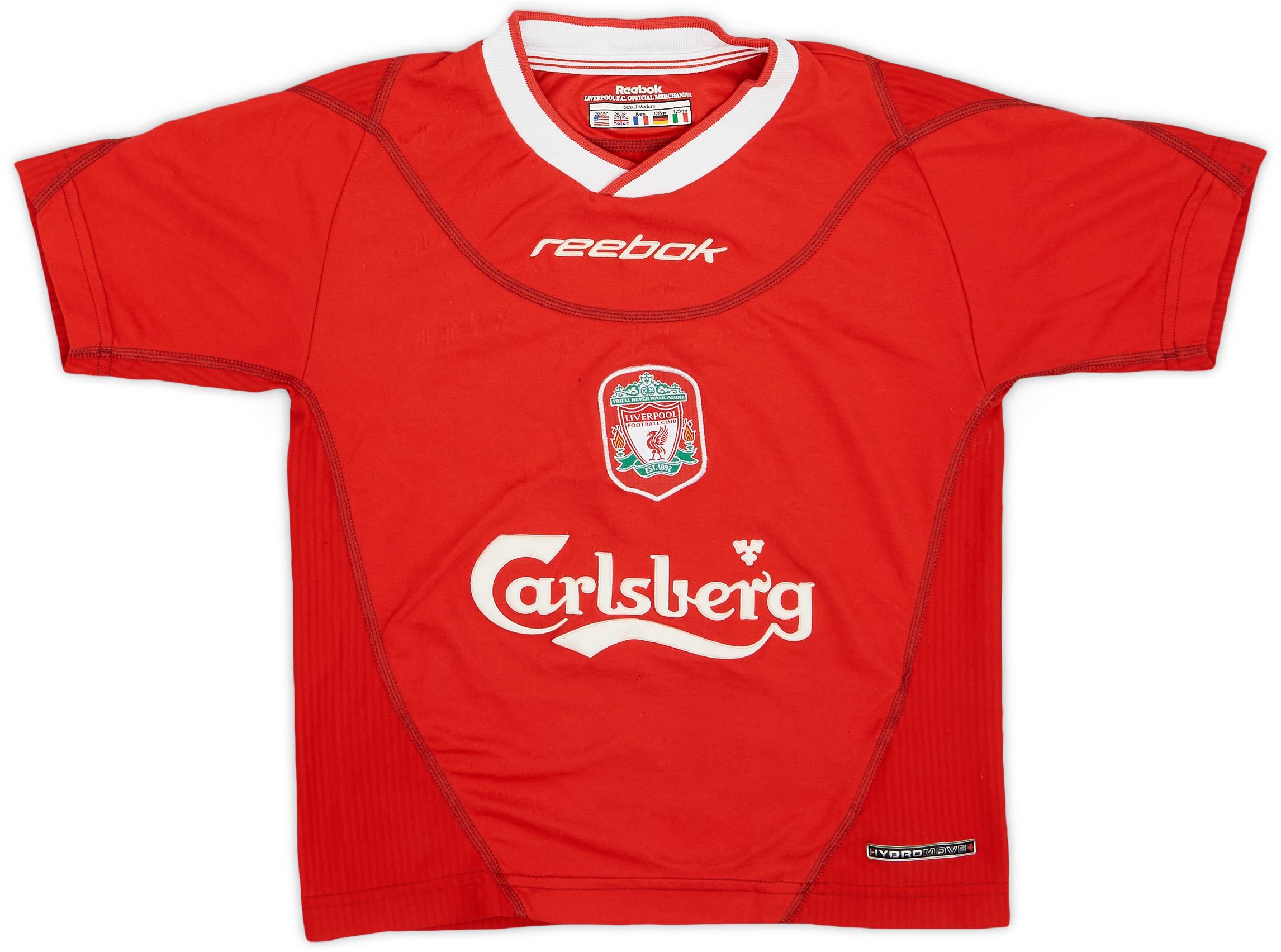 2002-04 Liverpool Home Shirt - 7/10 - (3-4 Years)