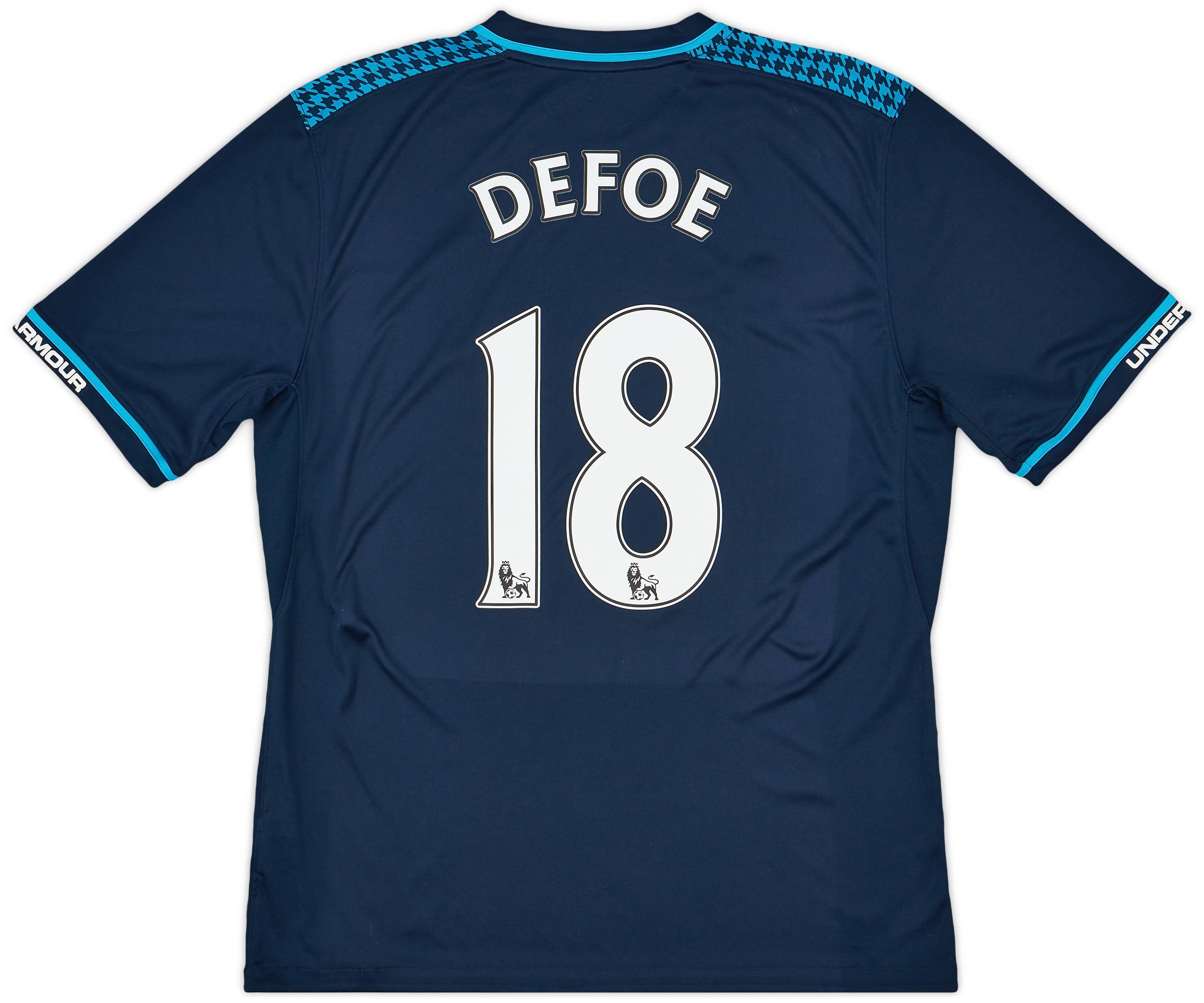 2013-14 Tottenham Third Shirt Defoe #18 - 8/10 - (L)