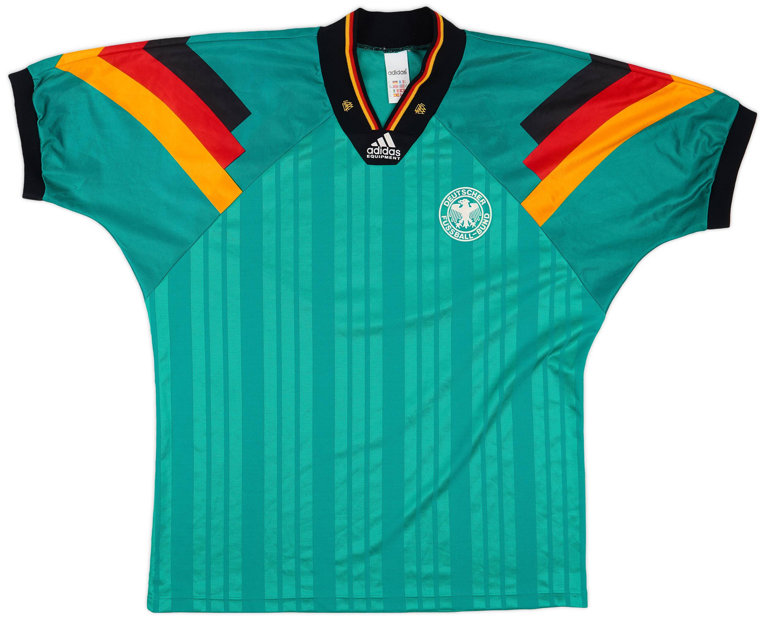 1992-94 Germany Away Shirt #10 - 8/10 - (XXL)