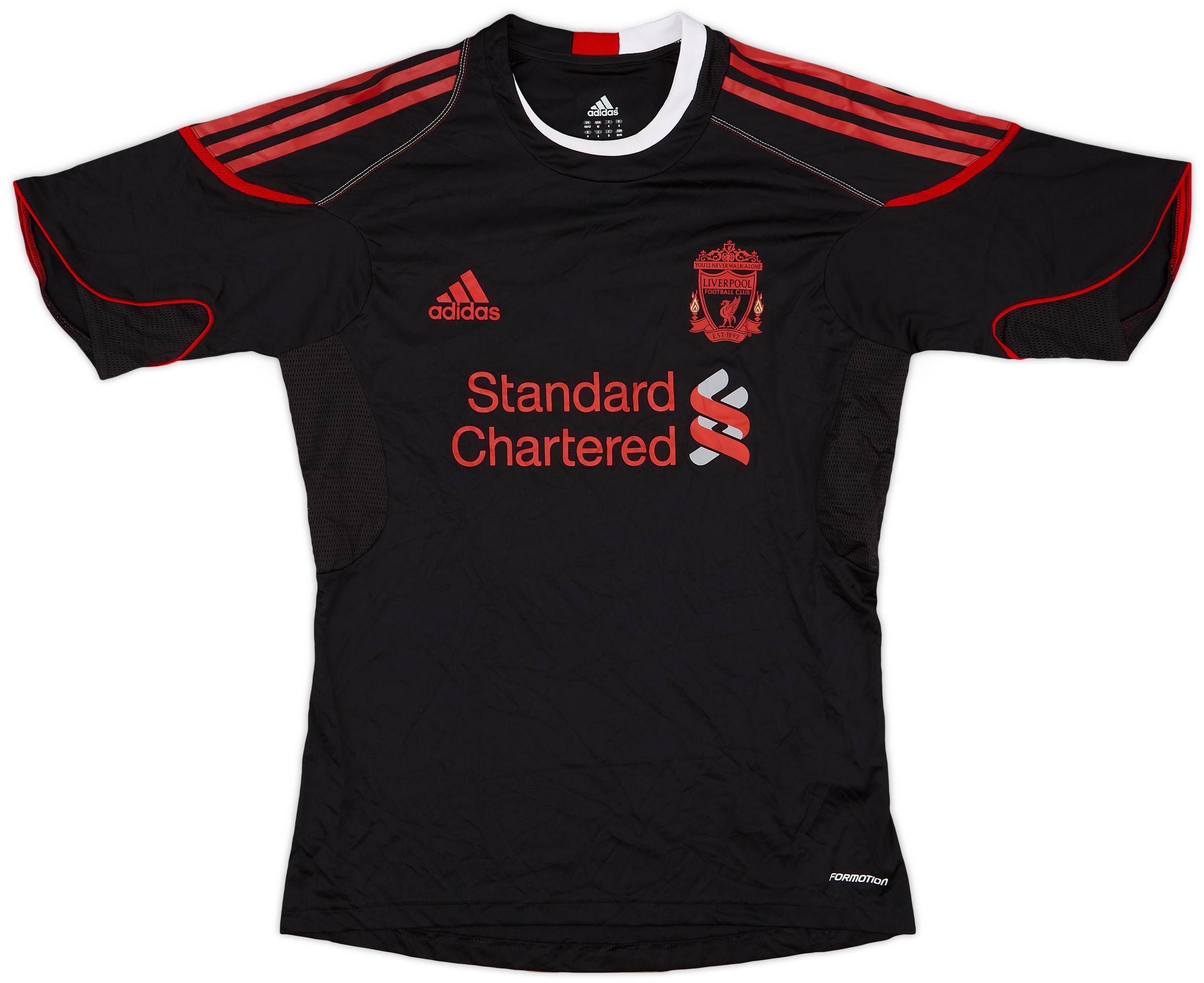 2010-11 Liverpool adidas Formotion Training Shirt - 8/10 - (M)