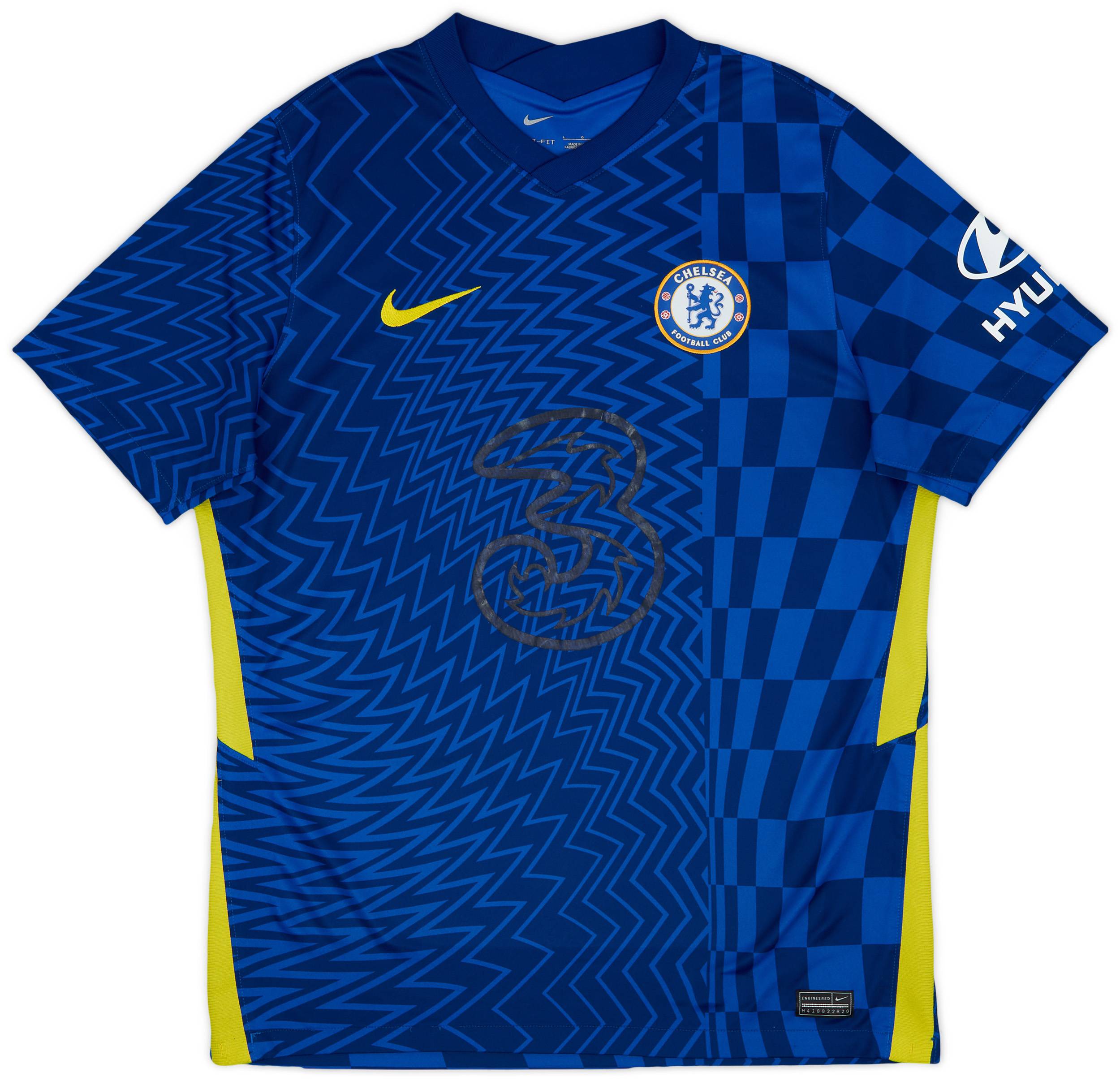2021-22 Chelsea Home Shirt - 4/10 - (L)