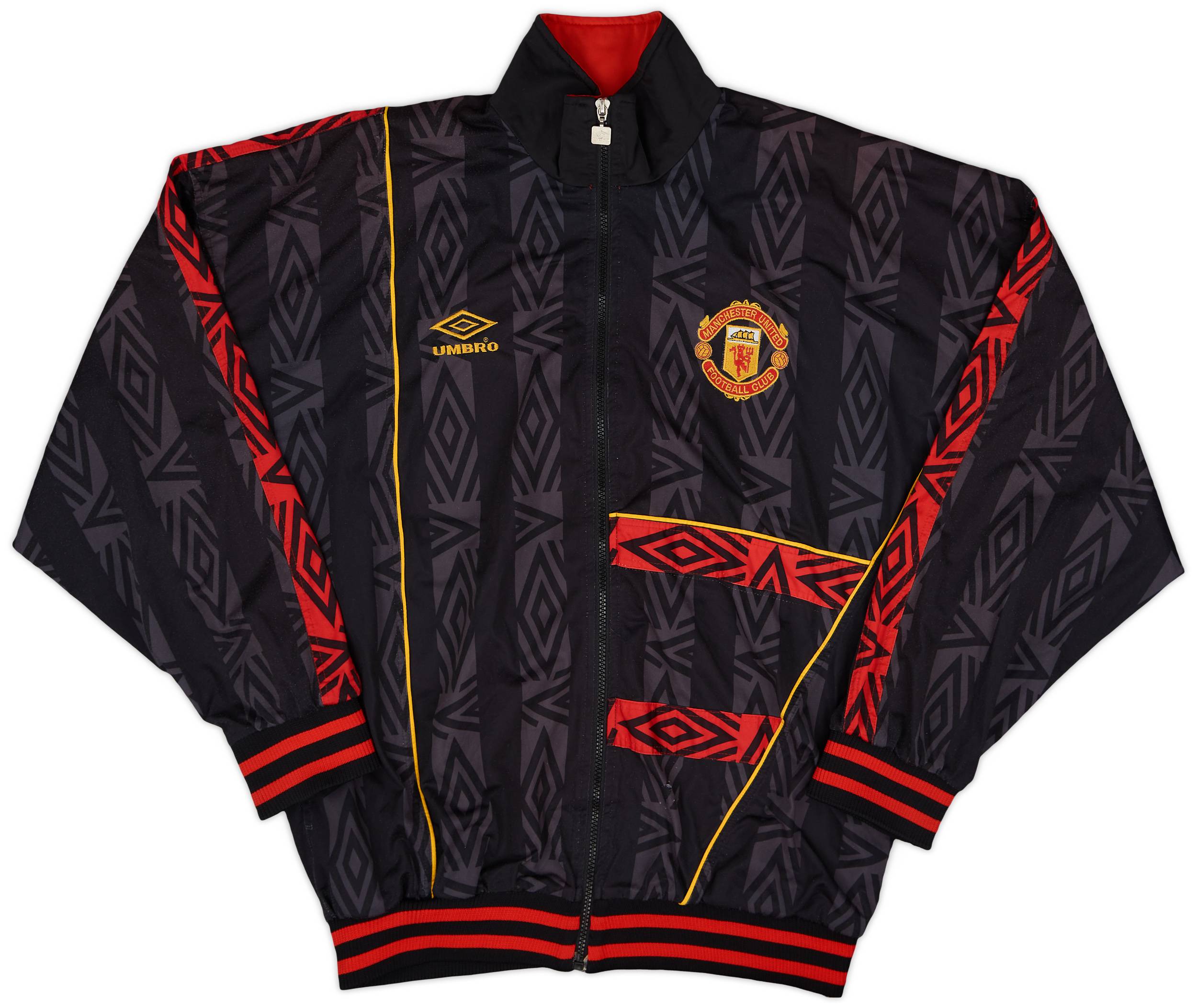 1992-93 Manchester United Umbro Track Jacket - 6/10 - (M)