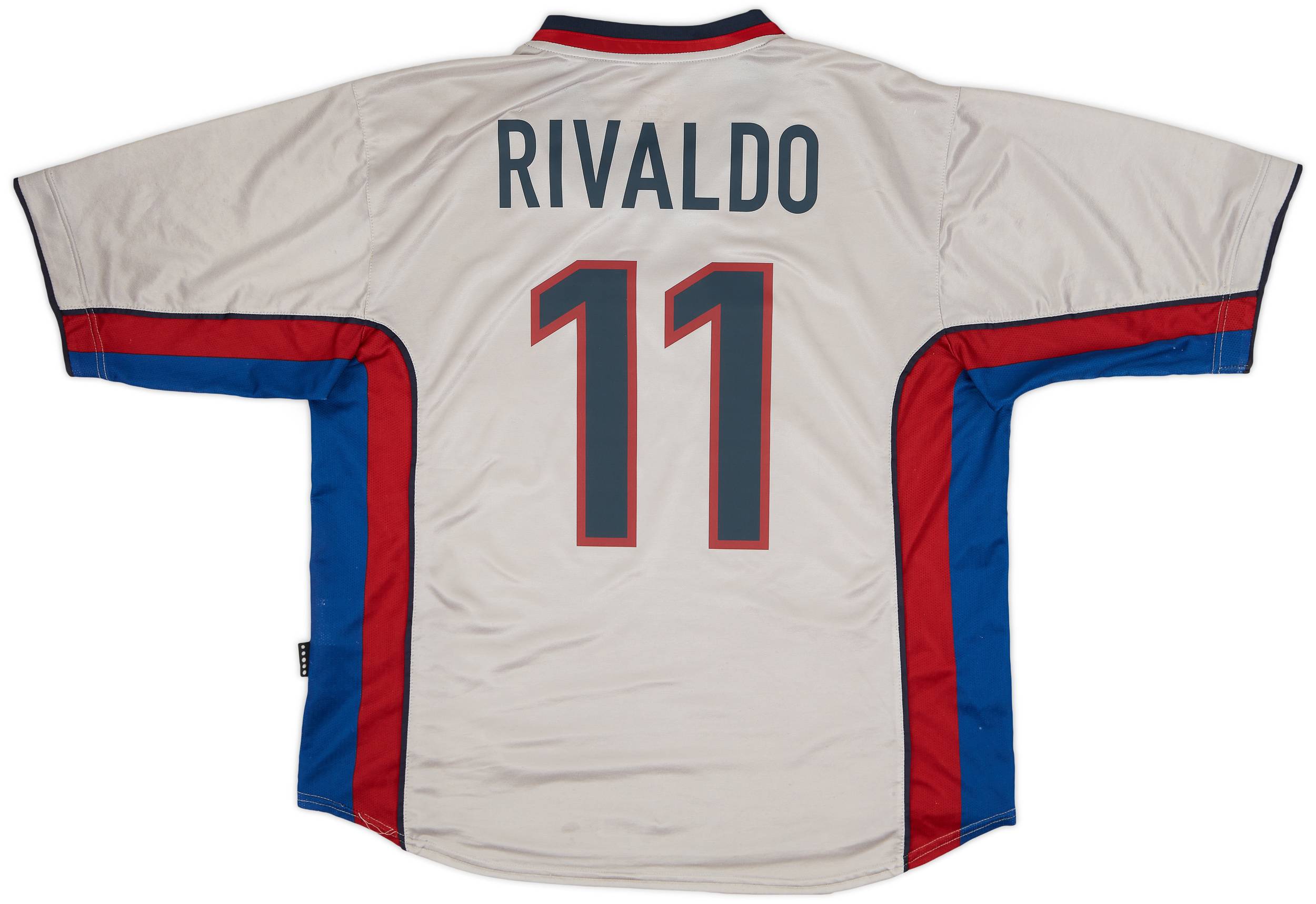 1998-01 Barcelona Away Shirt Rivaldo #11 - 7/10 - (XL)