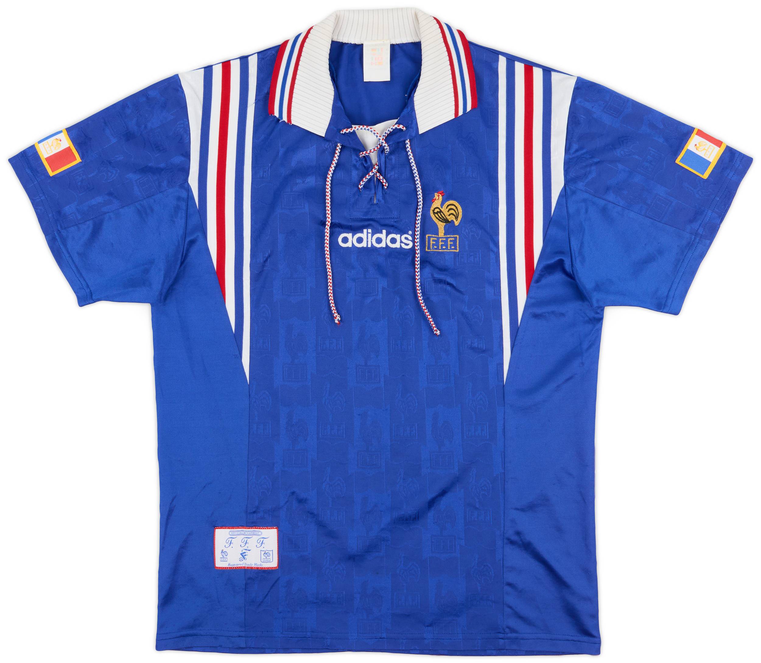 1996-98 France Home Shirt - 8/10 - (M)