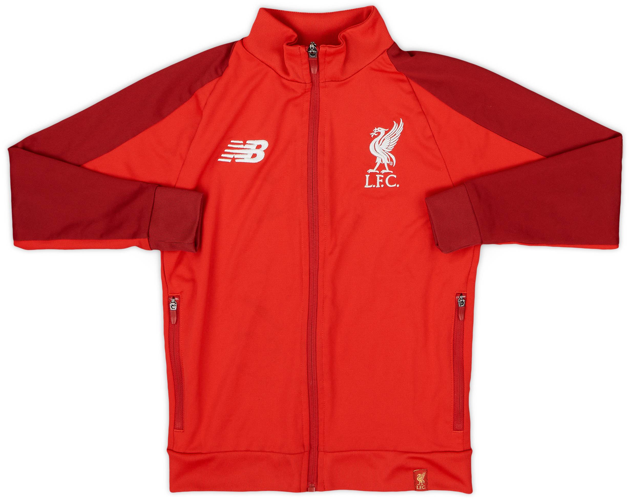 2018-19 Liverpool New Balance Track Jacket - 8/10 - (S.Boys)
