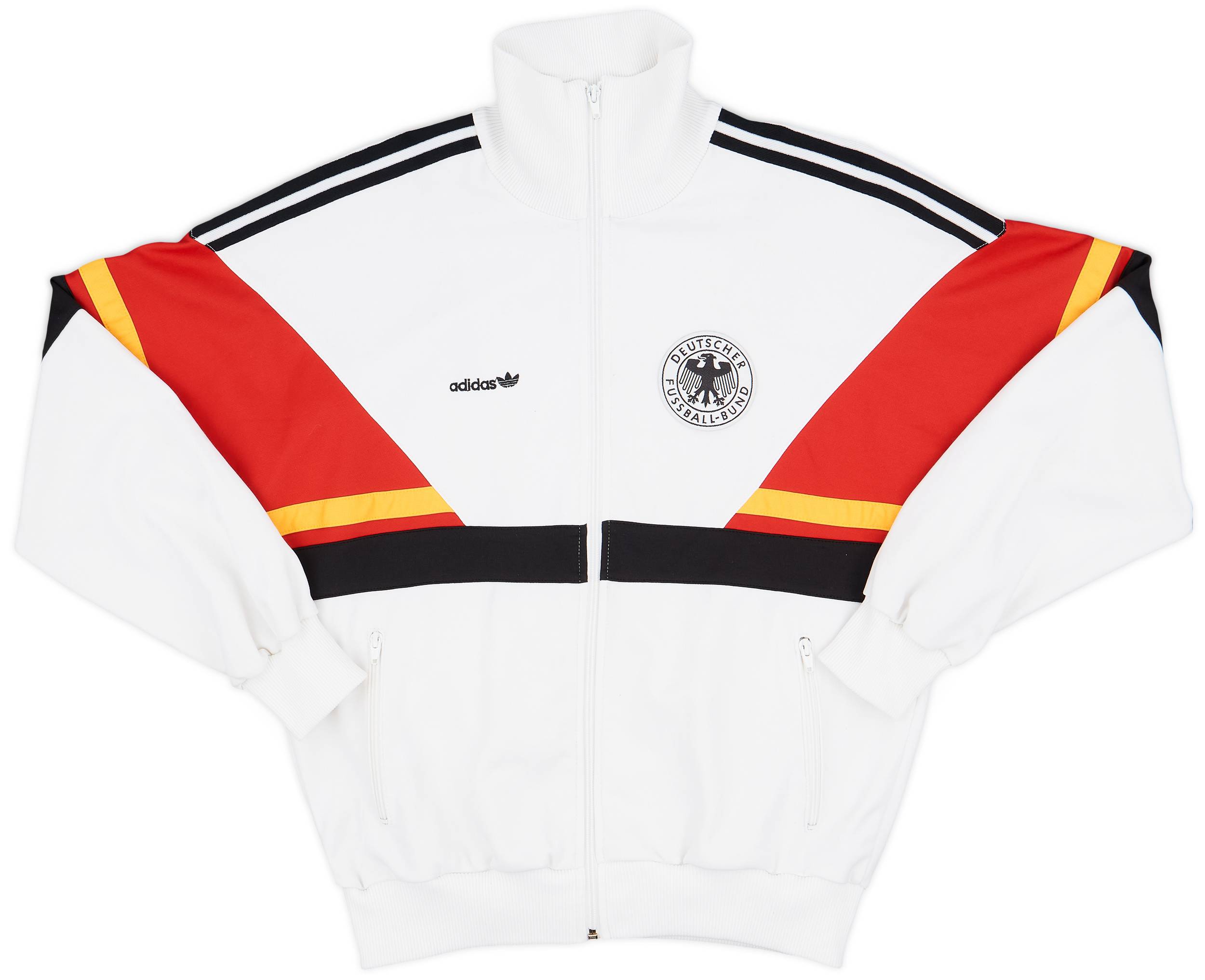 1986-88 Germany Adidas Track Jacket - 8/10 - (L)
