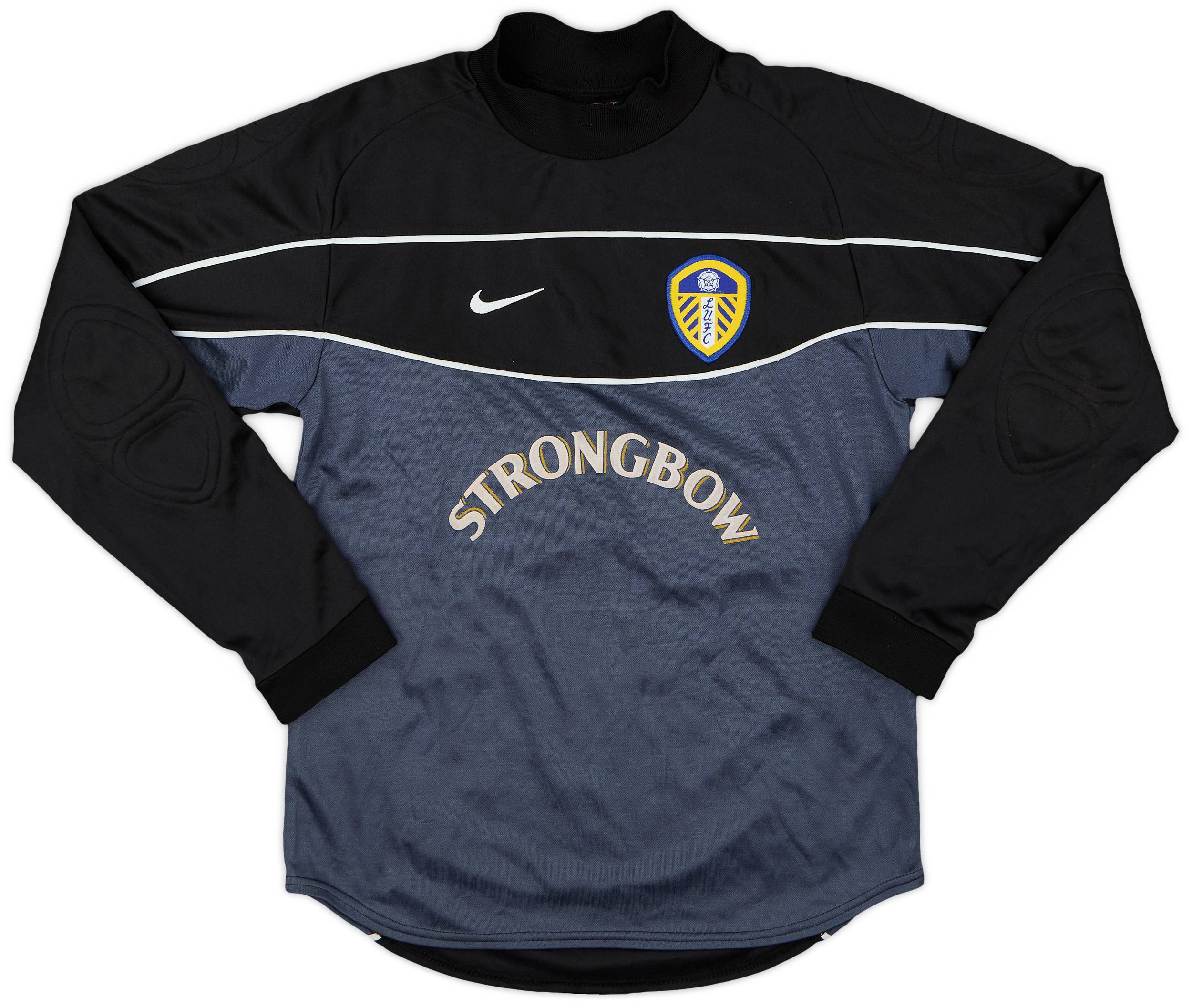 2001-02 Leeds United GK Shirt - 8/10 - (L.Boys)