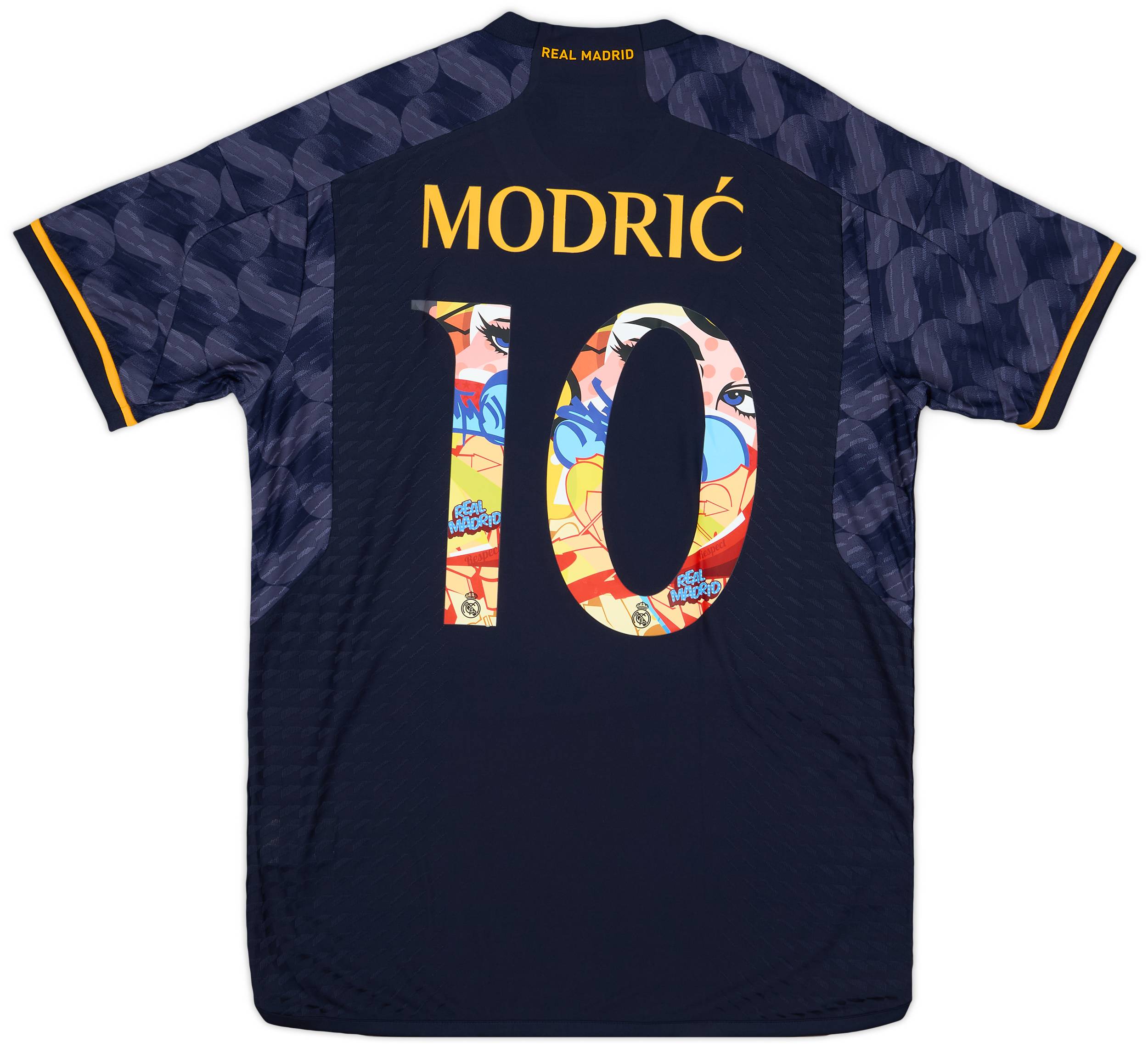 2023-24 Real Madrid Authentic Away Shirt Modric #10 - 9/10