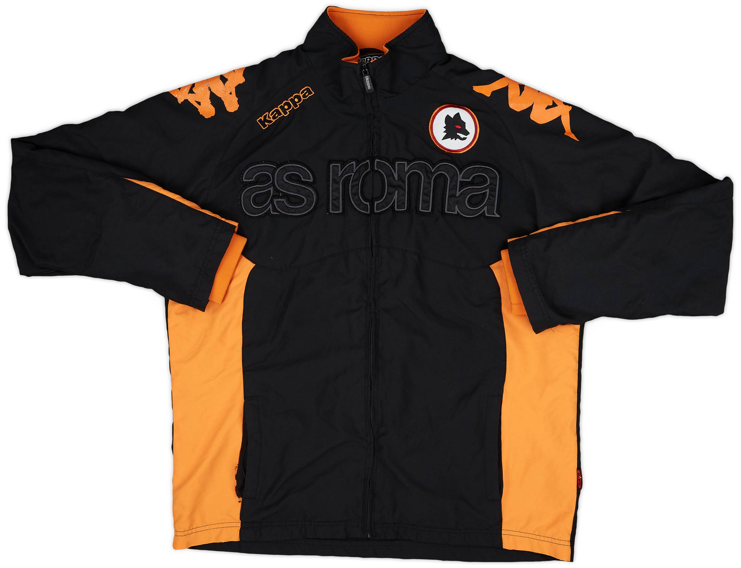 2010-11 Roma Kappa Track Jacket - 7/10 - (XL)