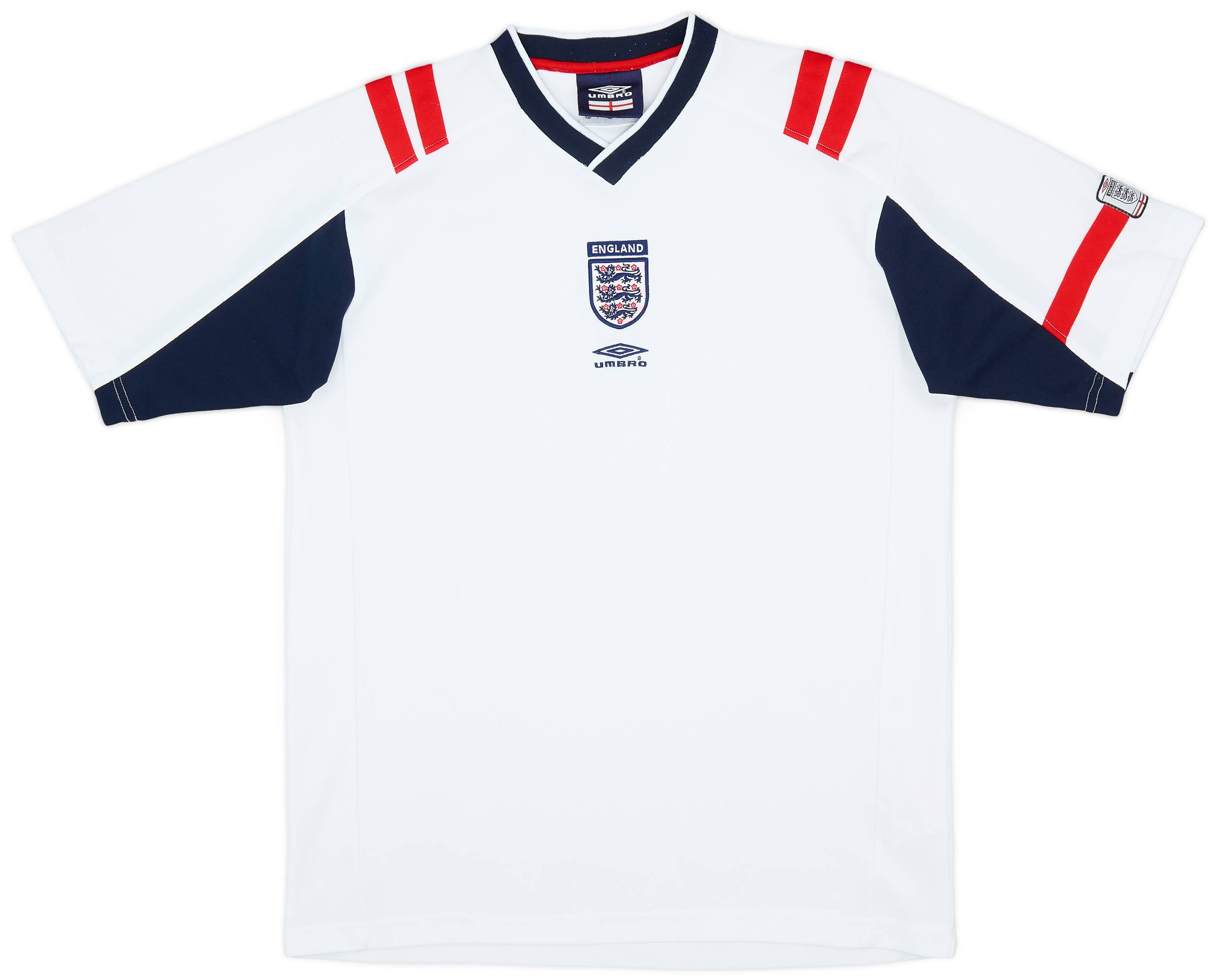 2000-01 England Umbro Training Shirt - 8/10 - (M)