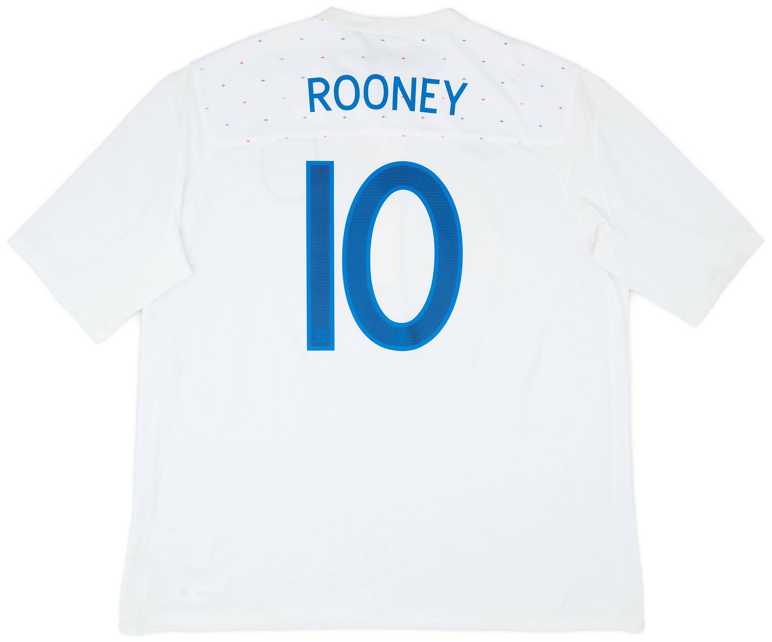 2010-11 England Home Shirt Rooney #10 (3XL)