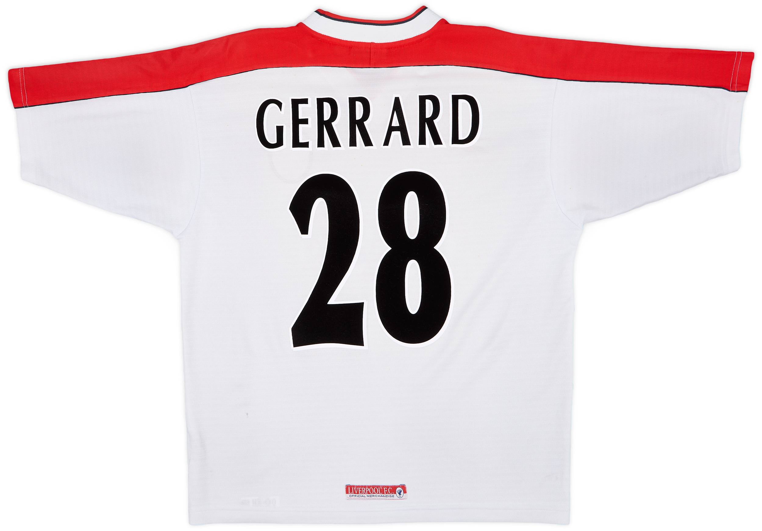 1998-99 Liverpool Away Shirt Gerrard #28 - 5/10 - (M)