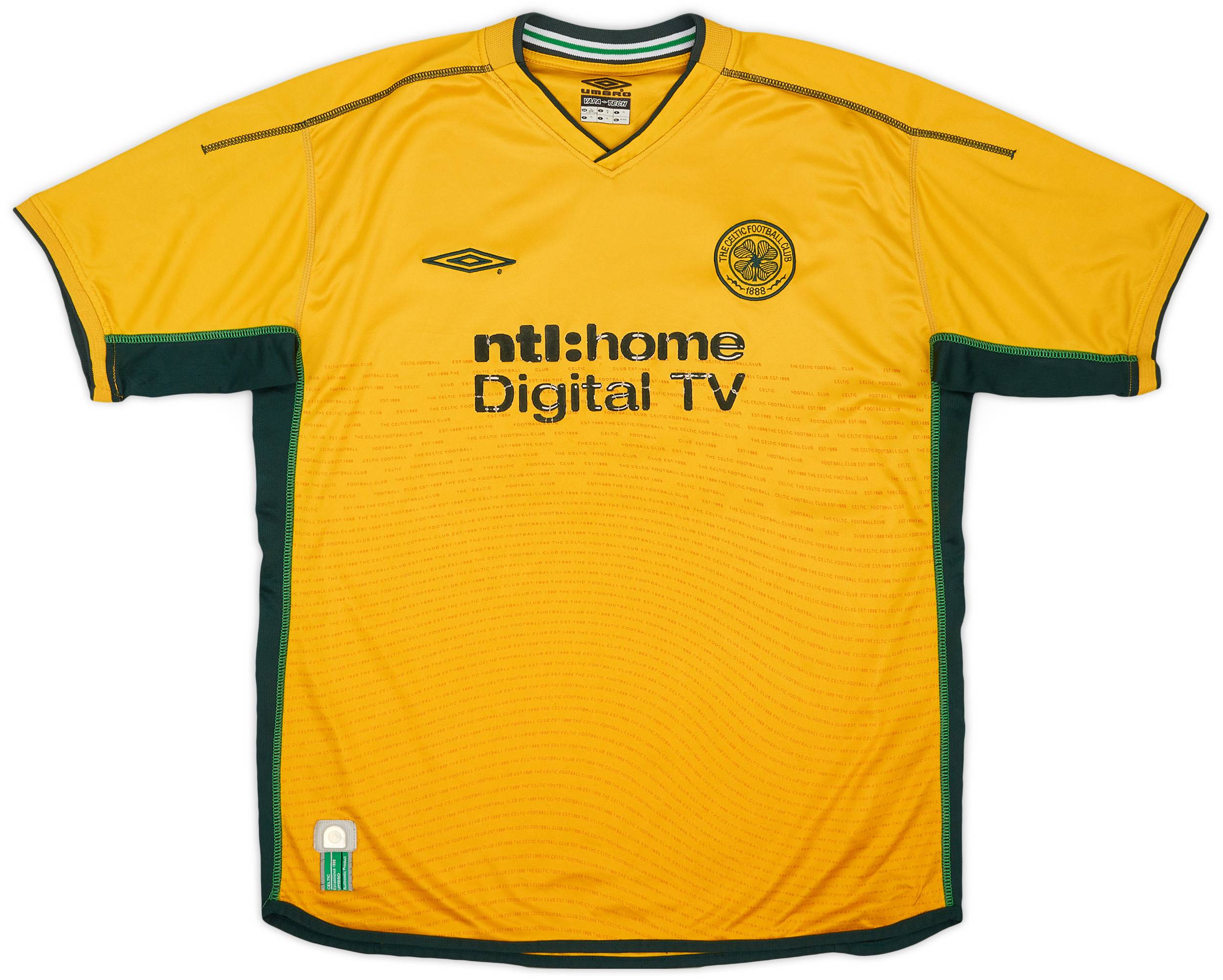 2002-03 Celtic Away Shirt - 5/10 - (XL)