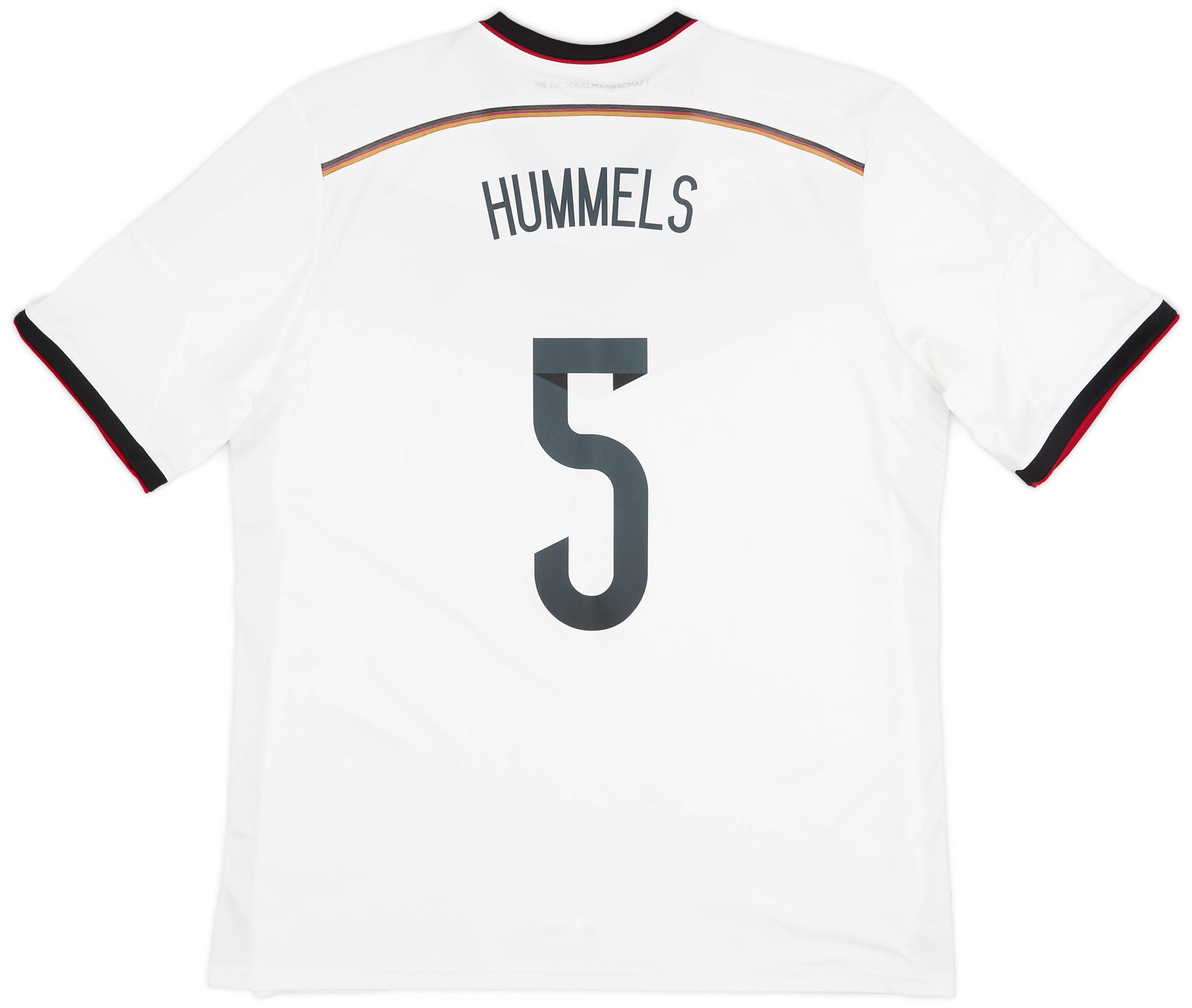 2014-15 Germany Home Shirt Hummels #5 - 9/10 - (XXL)