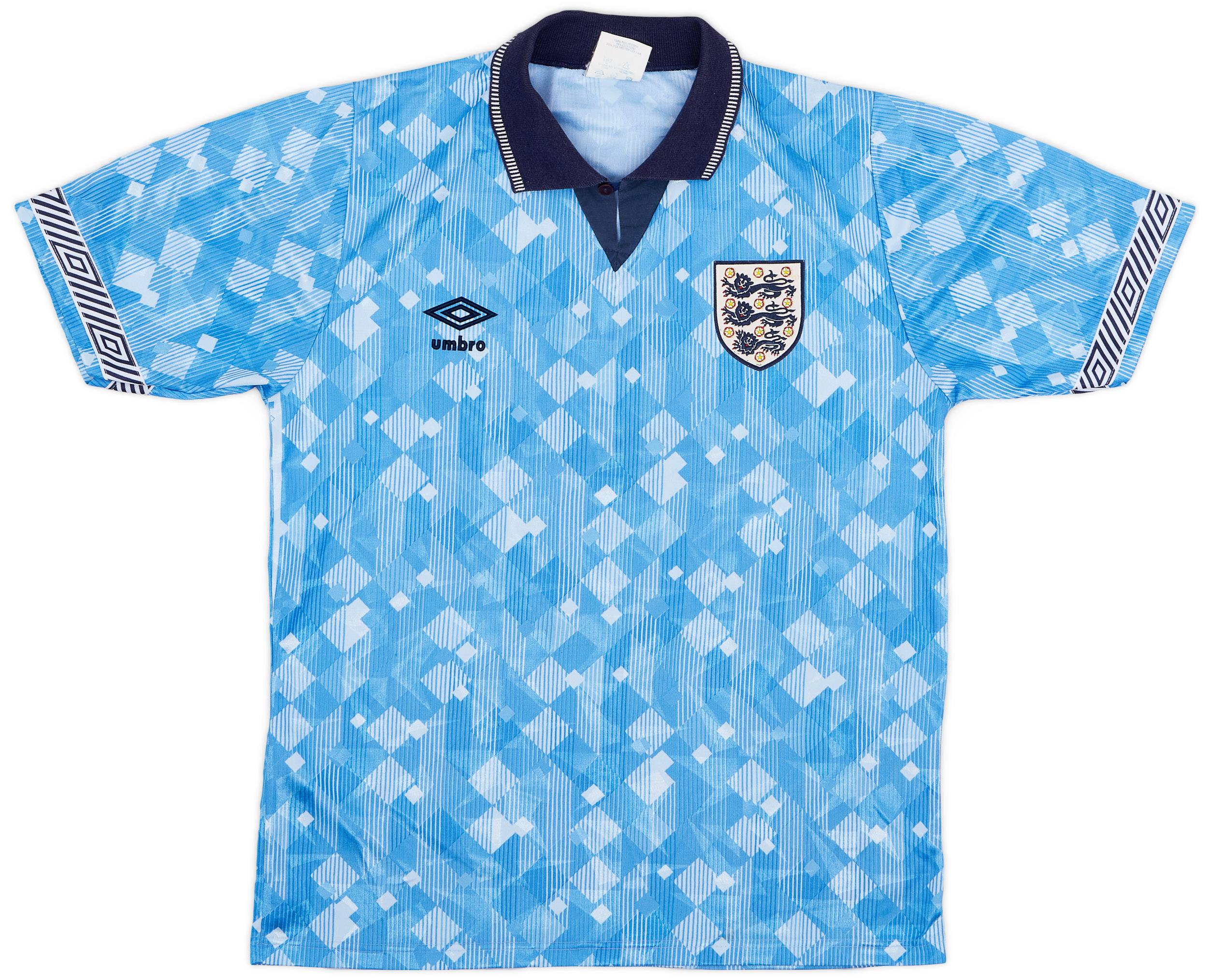 1990-92 England Third Shirt - 8/10 - (S)
