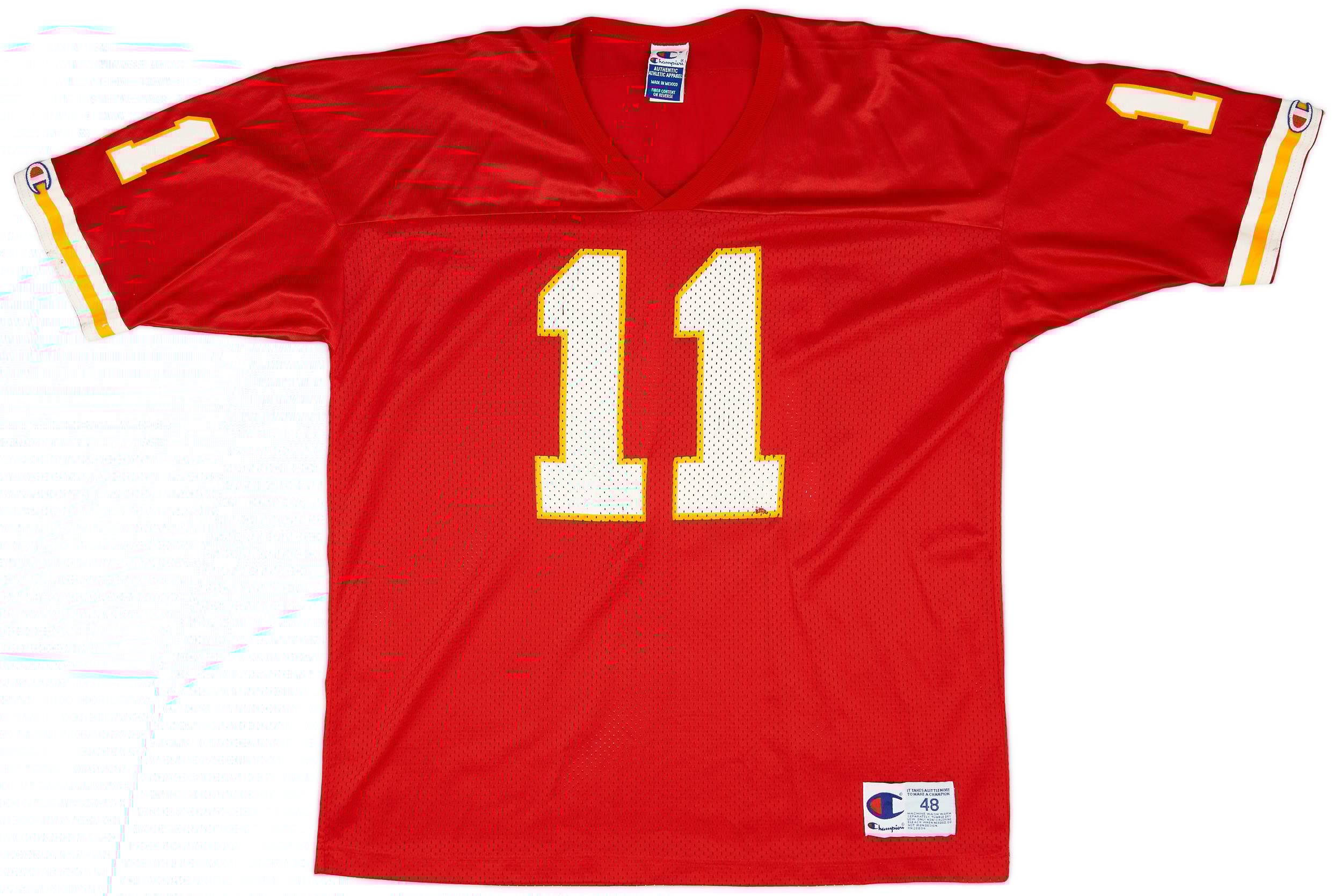 1997-98 Kansas City Chiefs Grbac #11 Champion Home Jersey (Good) XL