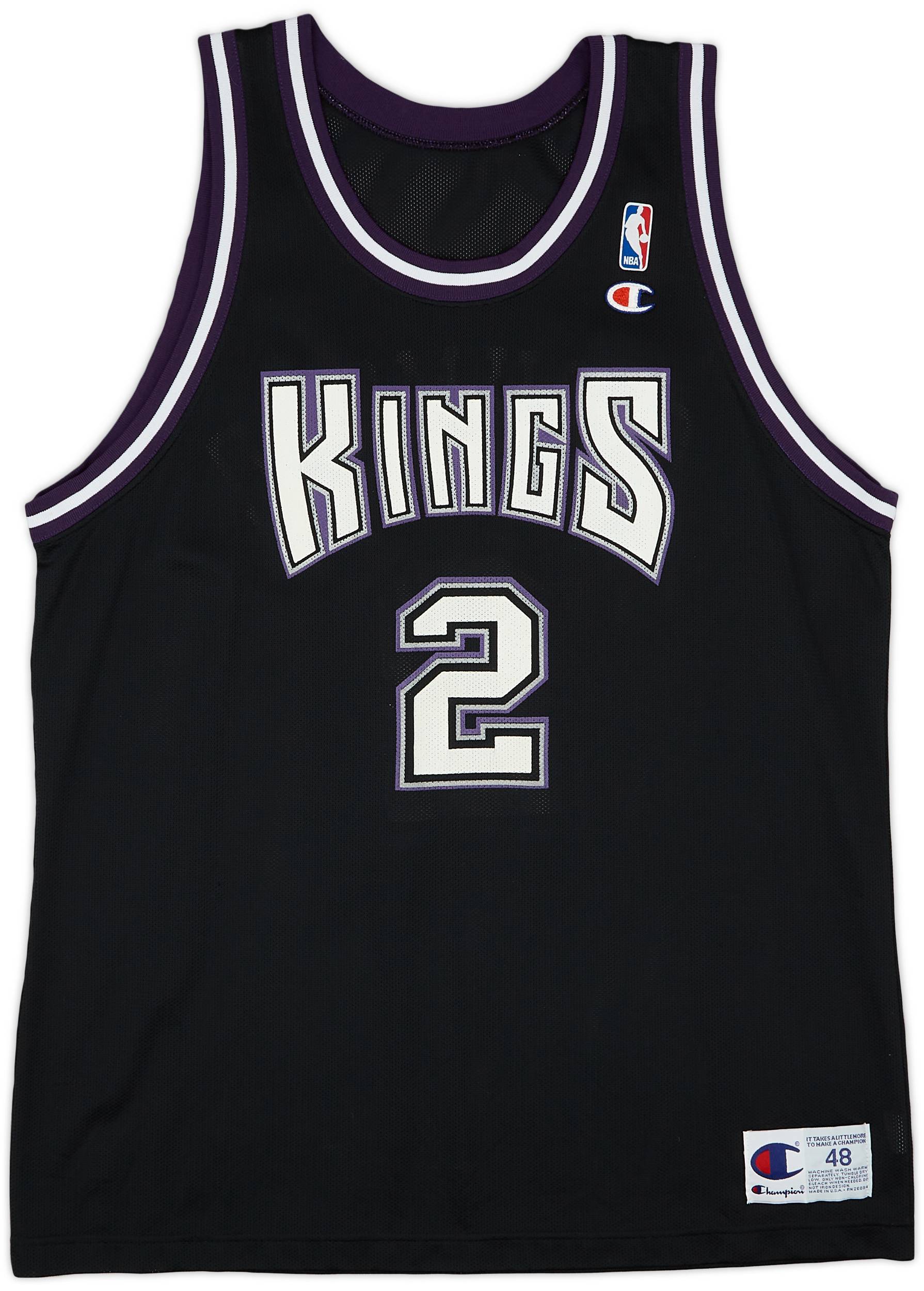 1994-95 Sacramento Kings Richmond #2 Champion Away Jersey (Excellent) XL