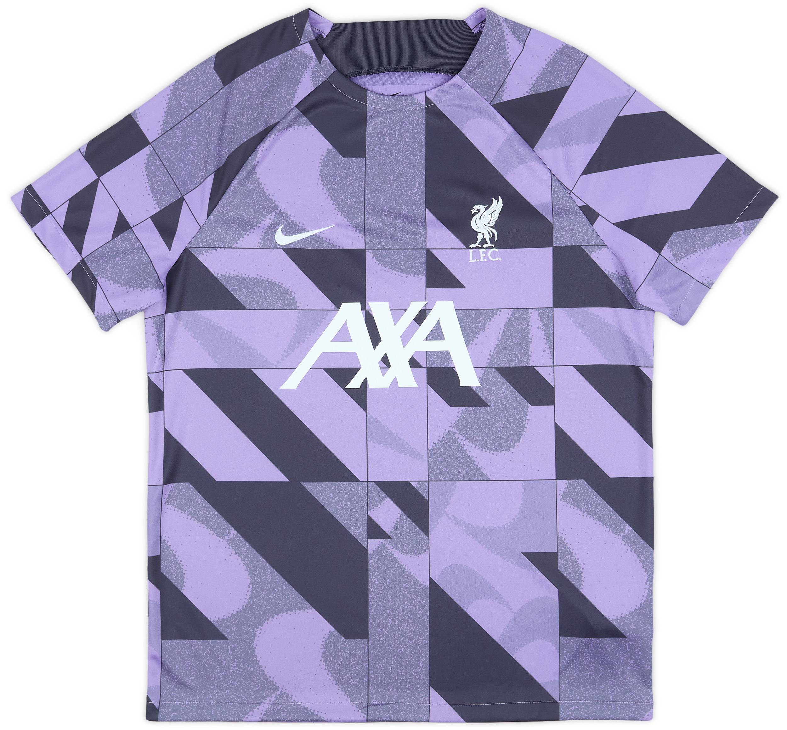 2023-24 Liverpool Nike Pre-Match Shirt - 9/10